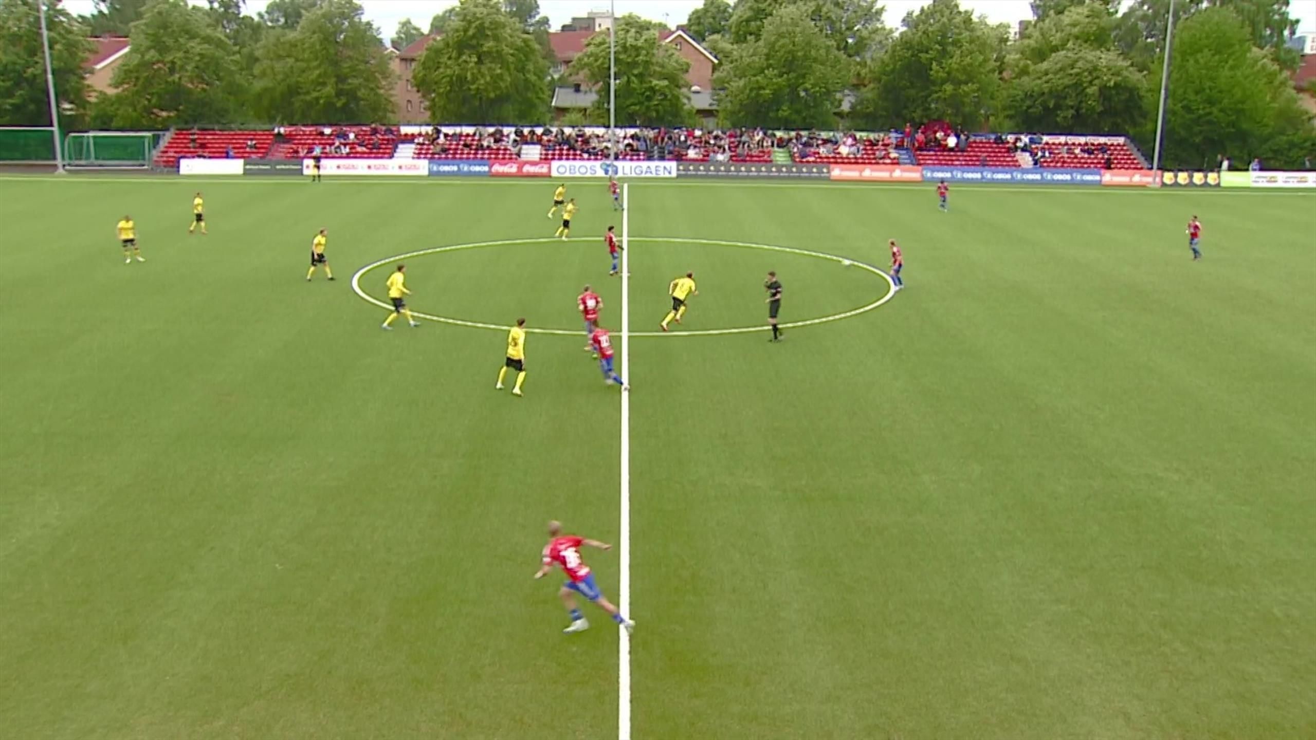 Se høydepunktene: Overtidsscoring reddet poeng for Raufoss mot Skeid - Fotball video - Eurosport