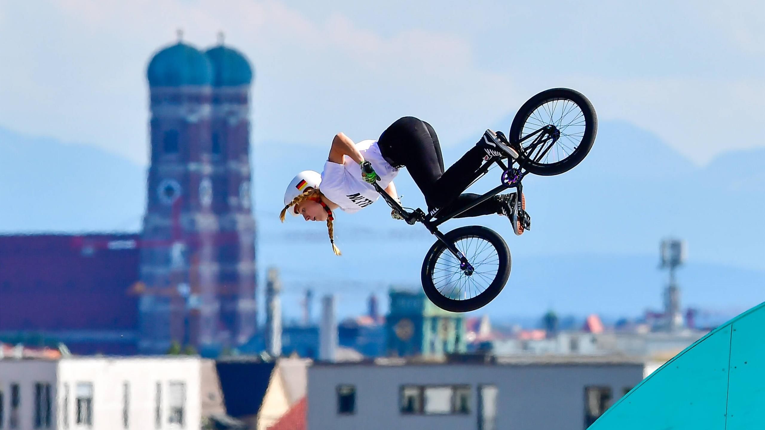 European Championships - BMX-Freestyle: Kim Lea Müller holt ...