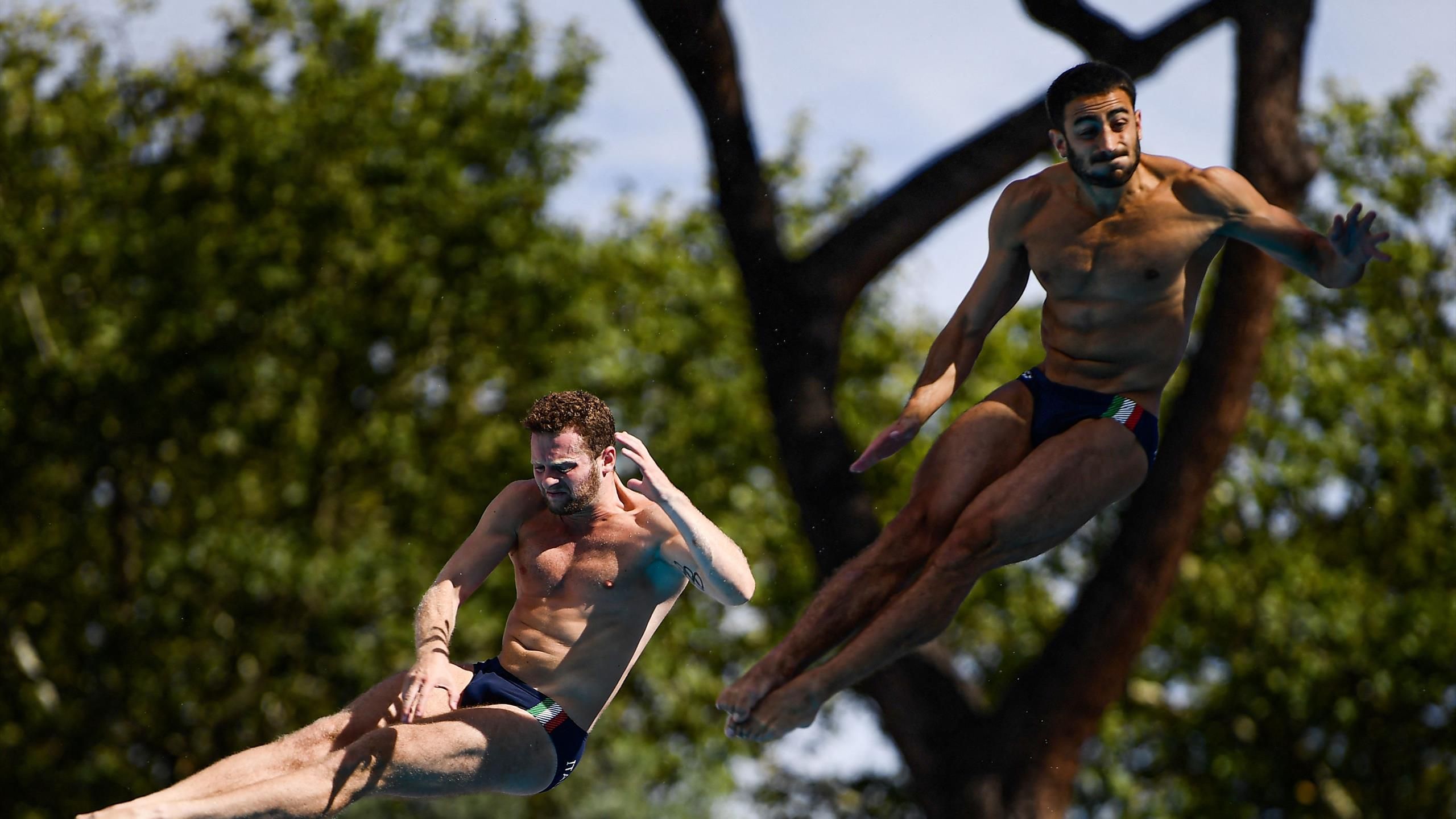 Tuffi, Europei 2022 Roma - Giovanni Tocci e Lorenzo Tocci e Marsaglia d ...