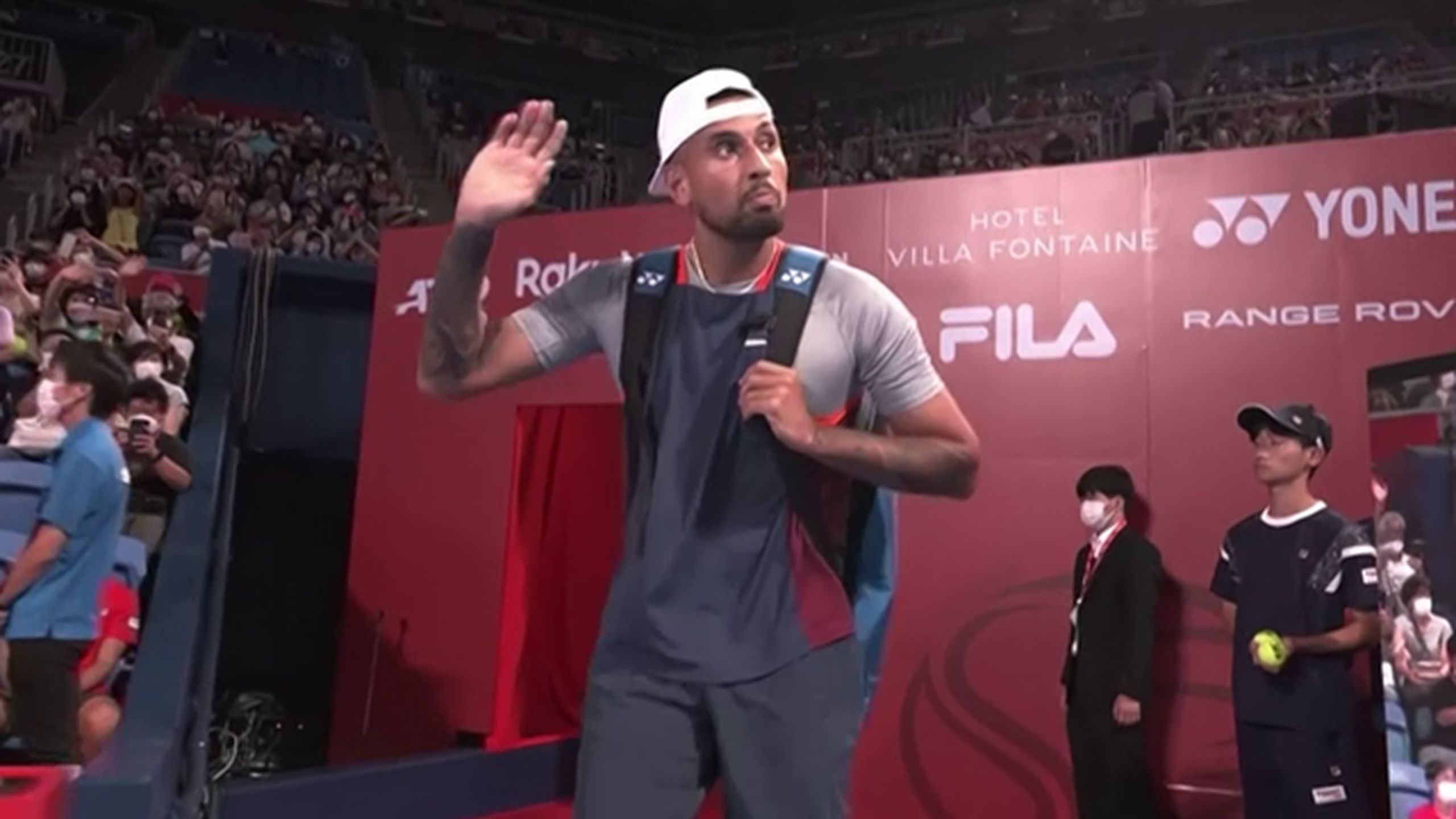 Highlights: Fifth seed Nick Kyrgios begins Japan Open campaign with ...