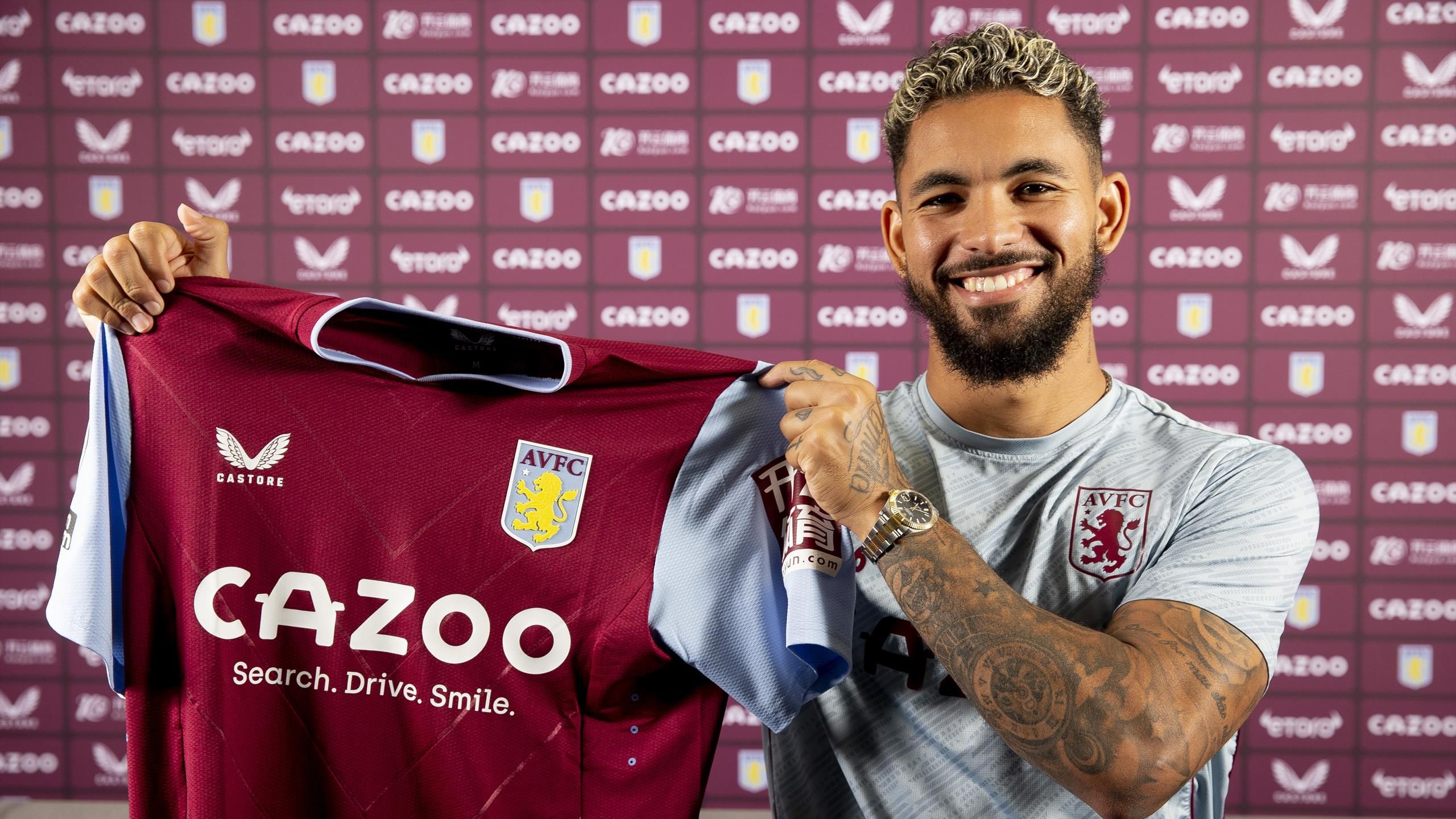 Douglas Luiz Commits His Future To Aston Villa By Signing A New Long