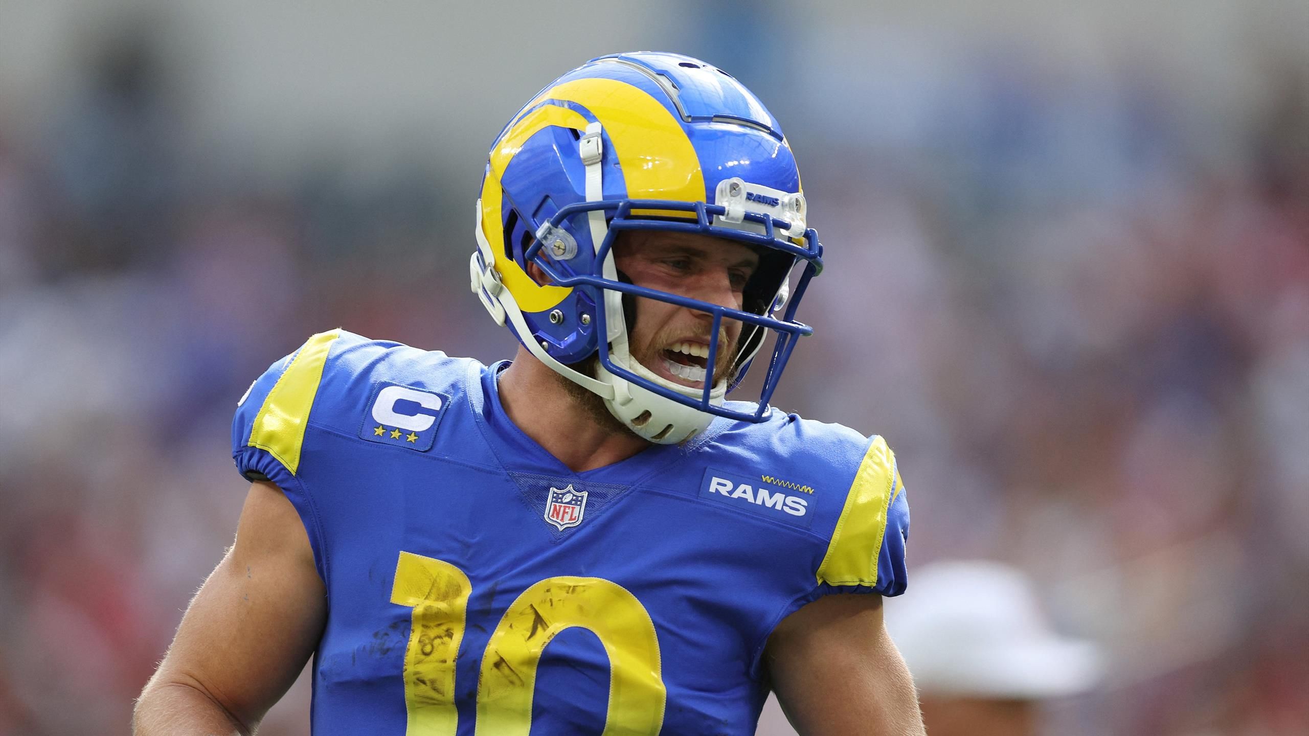 Cooper Kupp von den LA Rams verletzt - Wide Receiver muss mit ...