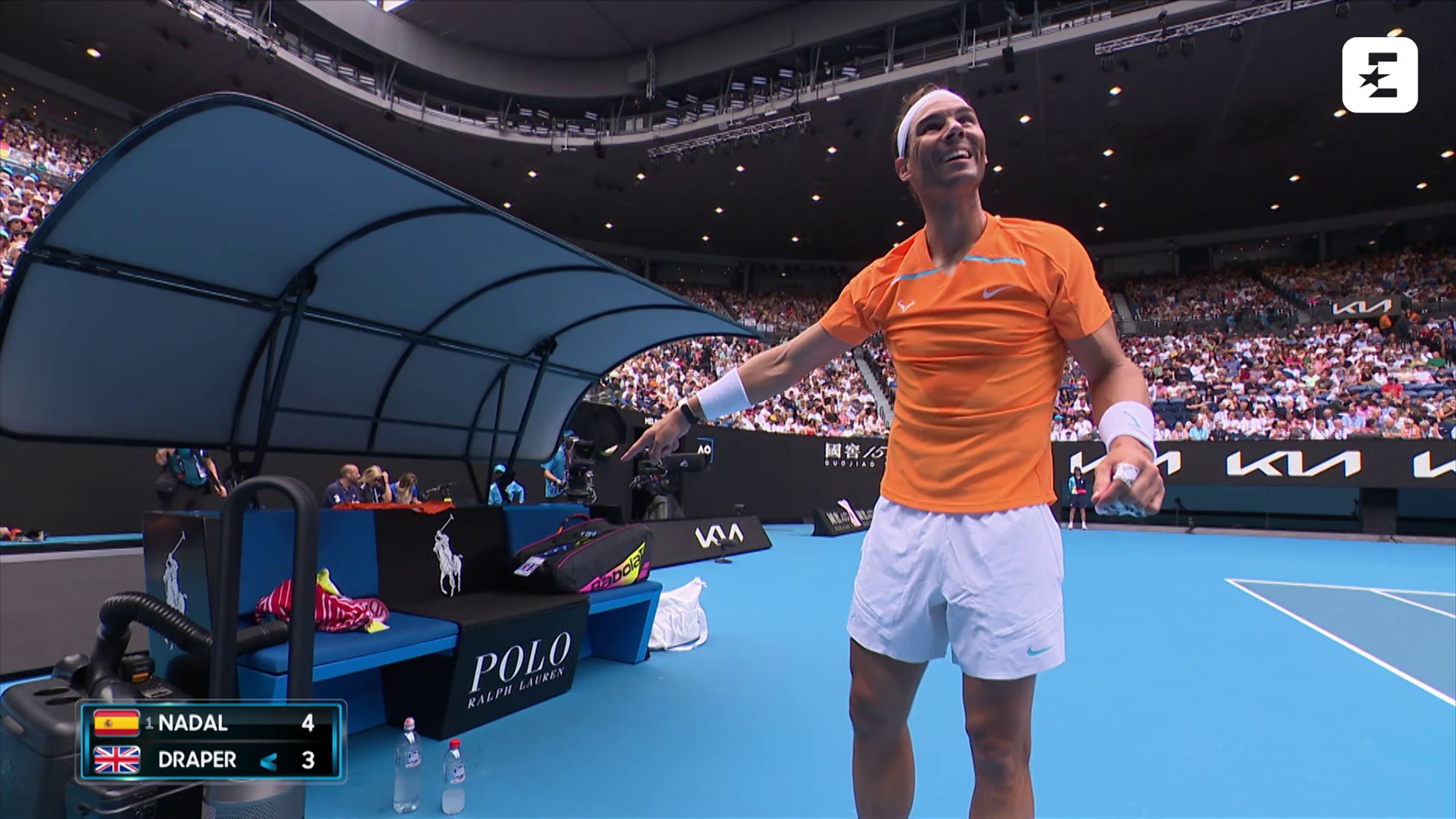 Australian Open 2023 - Rafael Nadal liefert sich Handtuch-Debatte mit ...