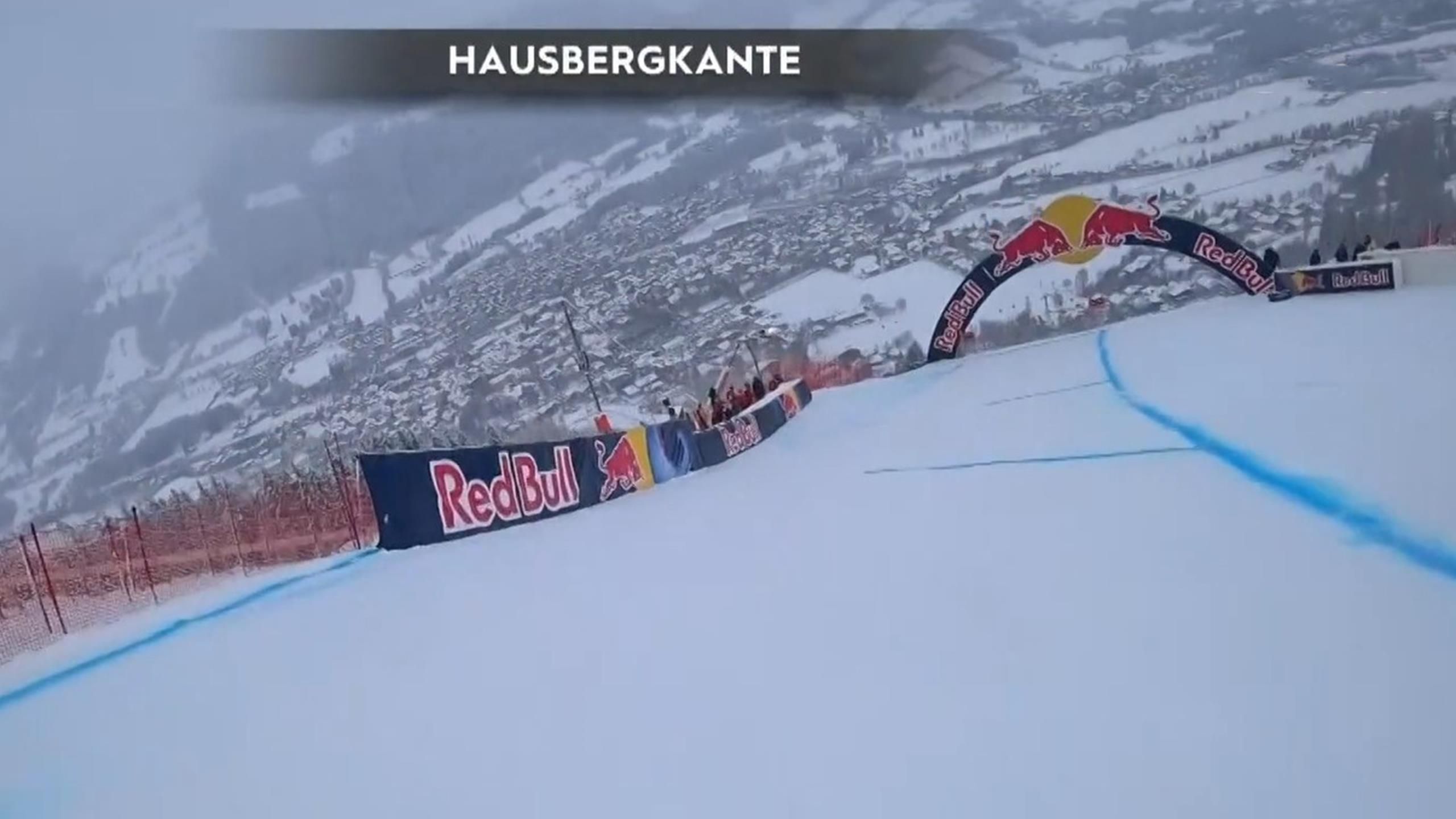 Abfahrt in Kitzbühel - Kamerafahrt: Die Streif aus Fahrerperspektive ...