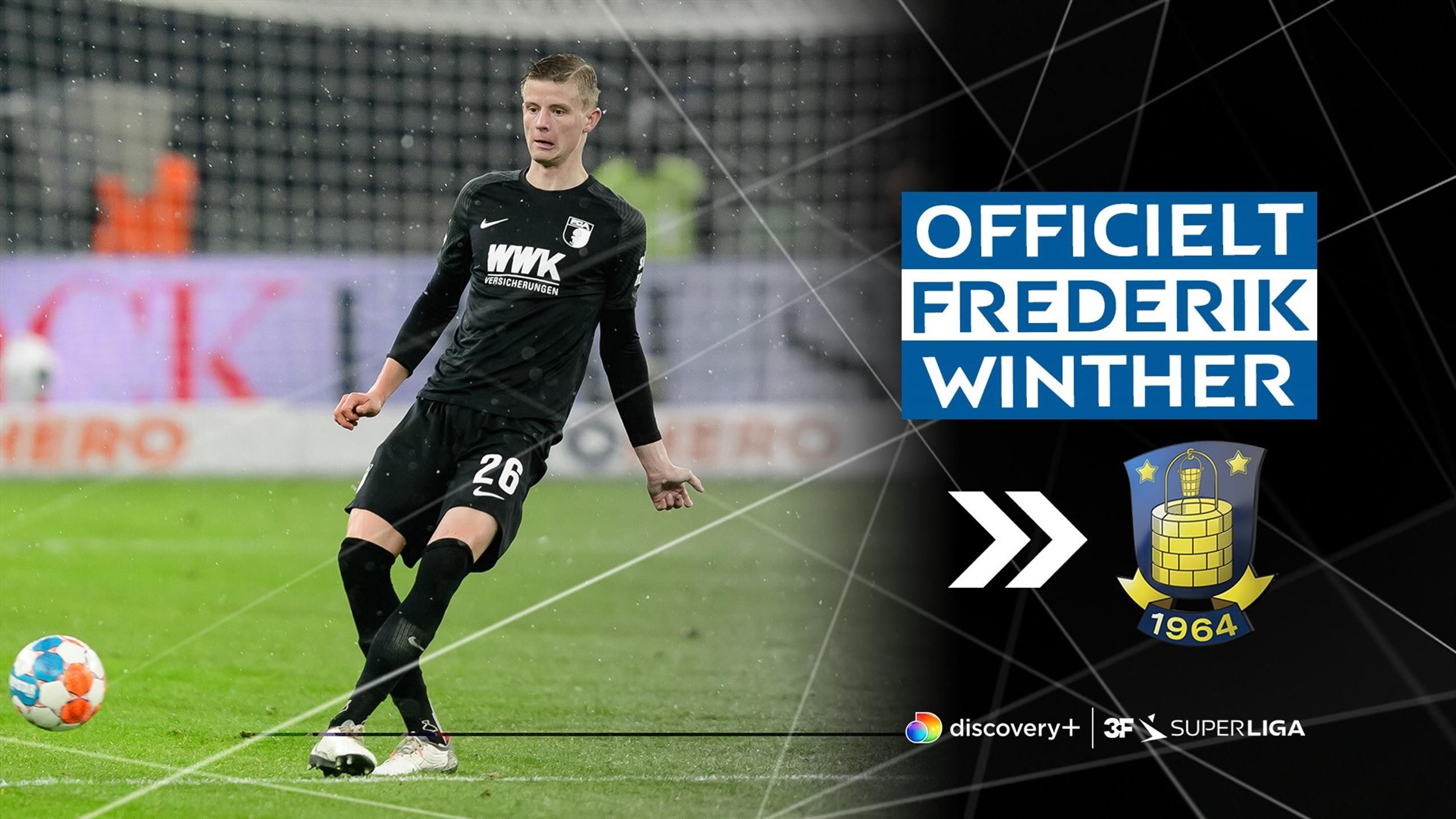 Brøndby henter Frederik Winther på lejeaftale - Eurosport