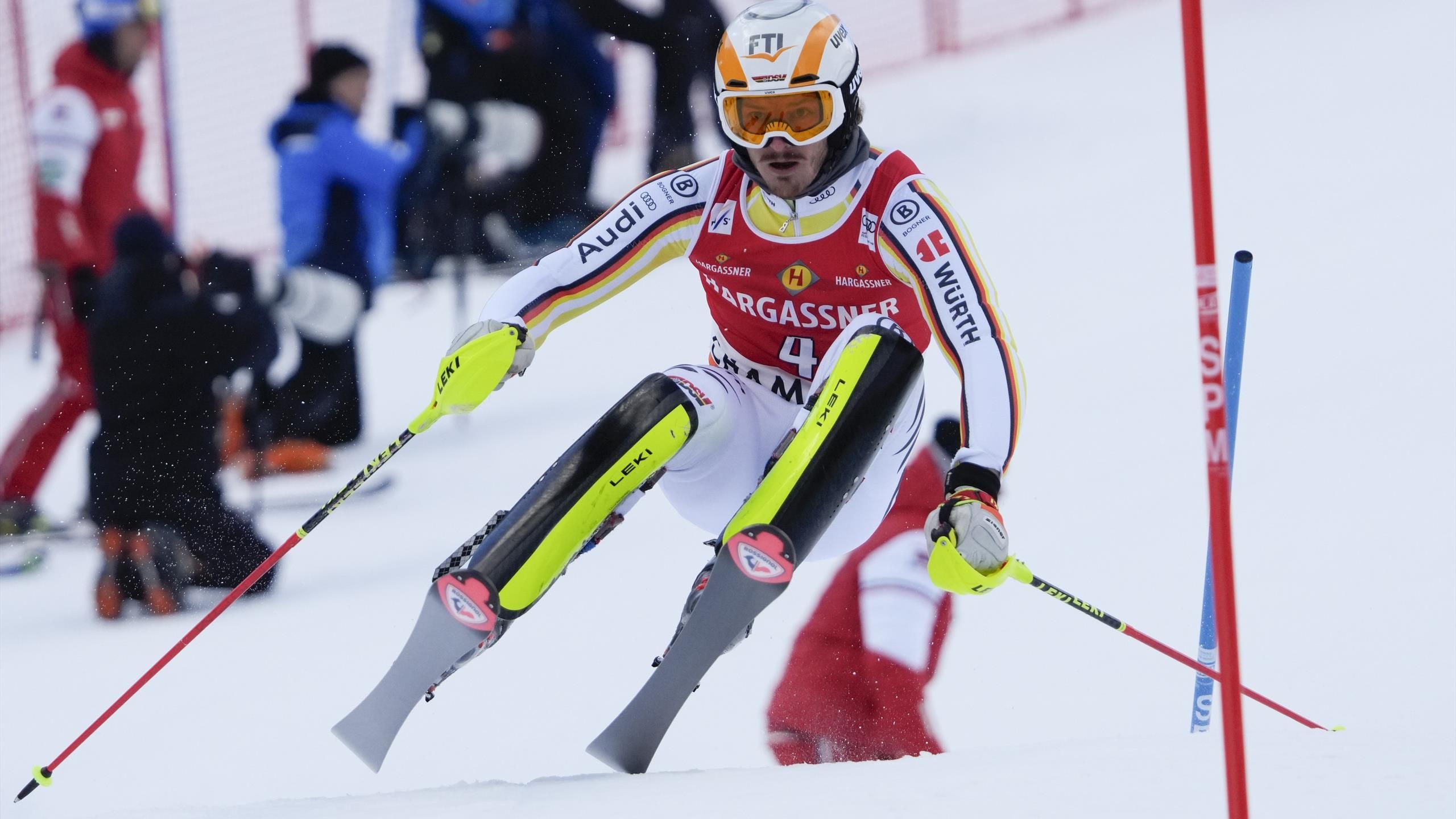 Slalom in Chamonix: Linus Straßer braucht Aufholjagd - Clement Noel auf ...