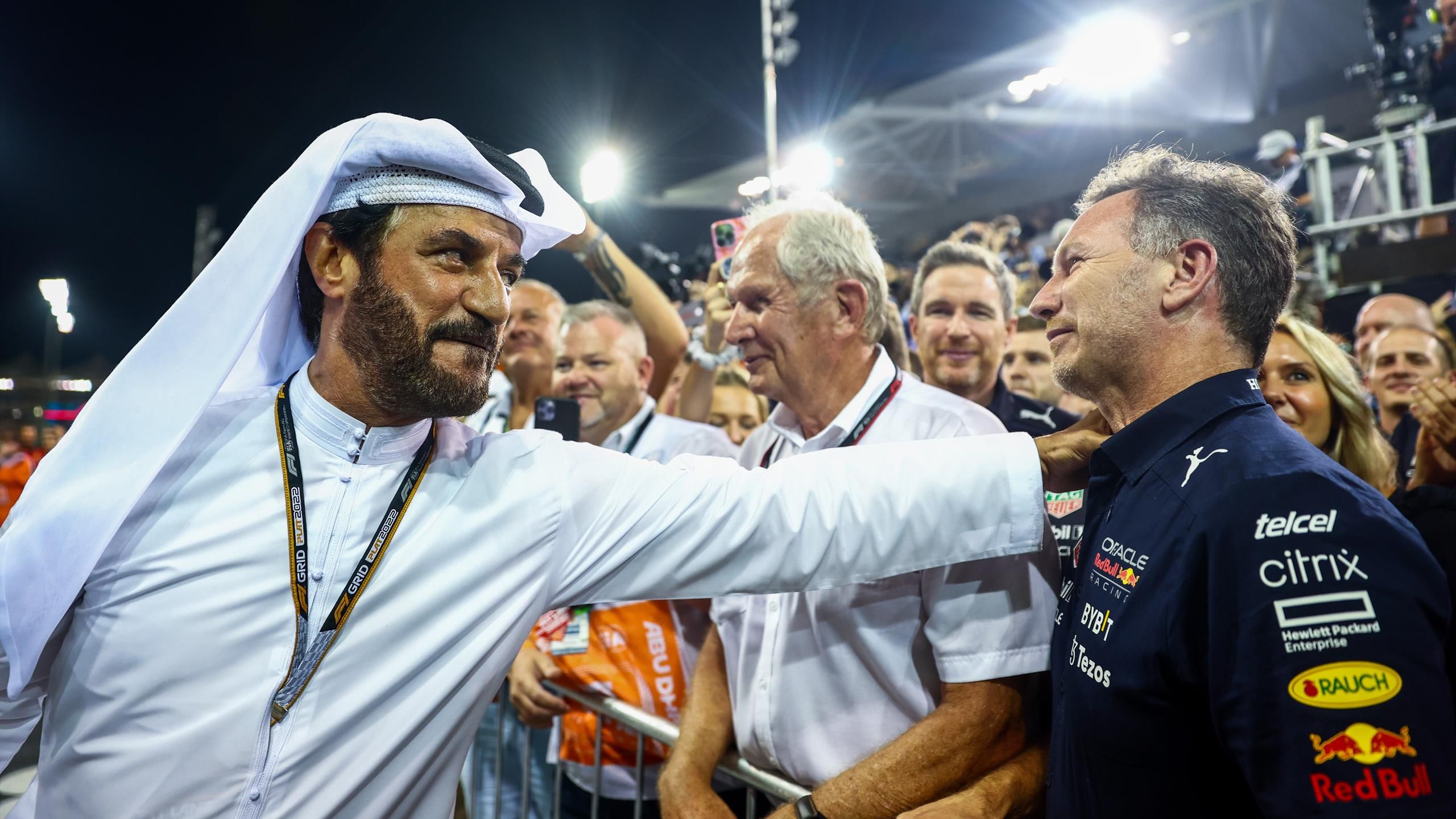 Crise entre la FIA et la Formule 1 - Mohammed Ben Sulayem, président de la FIA, prend ses ...