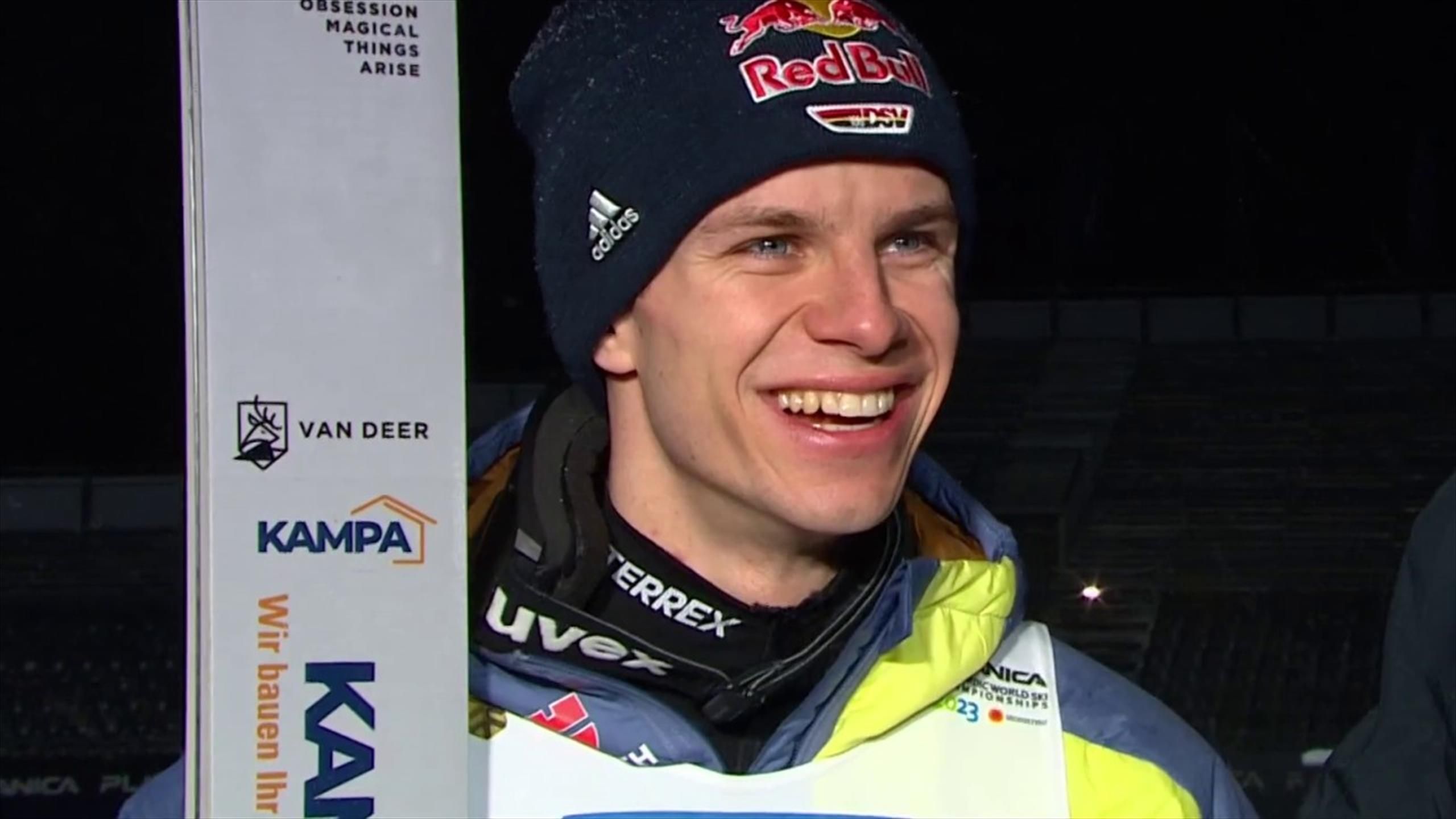 Skisprung-WM 2023: Andreas Wellinger kann Gold-Coup im Mixed-Team nicht glauben - DSV-Adler ...