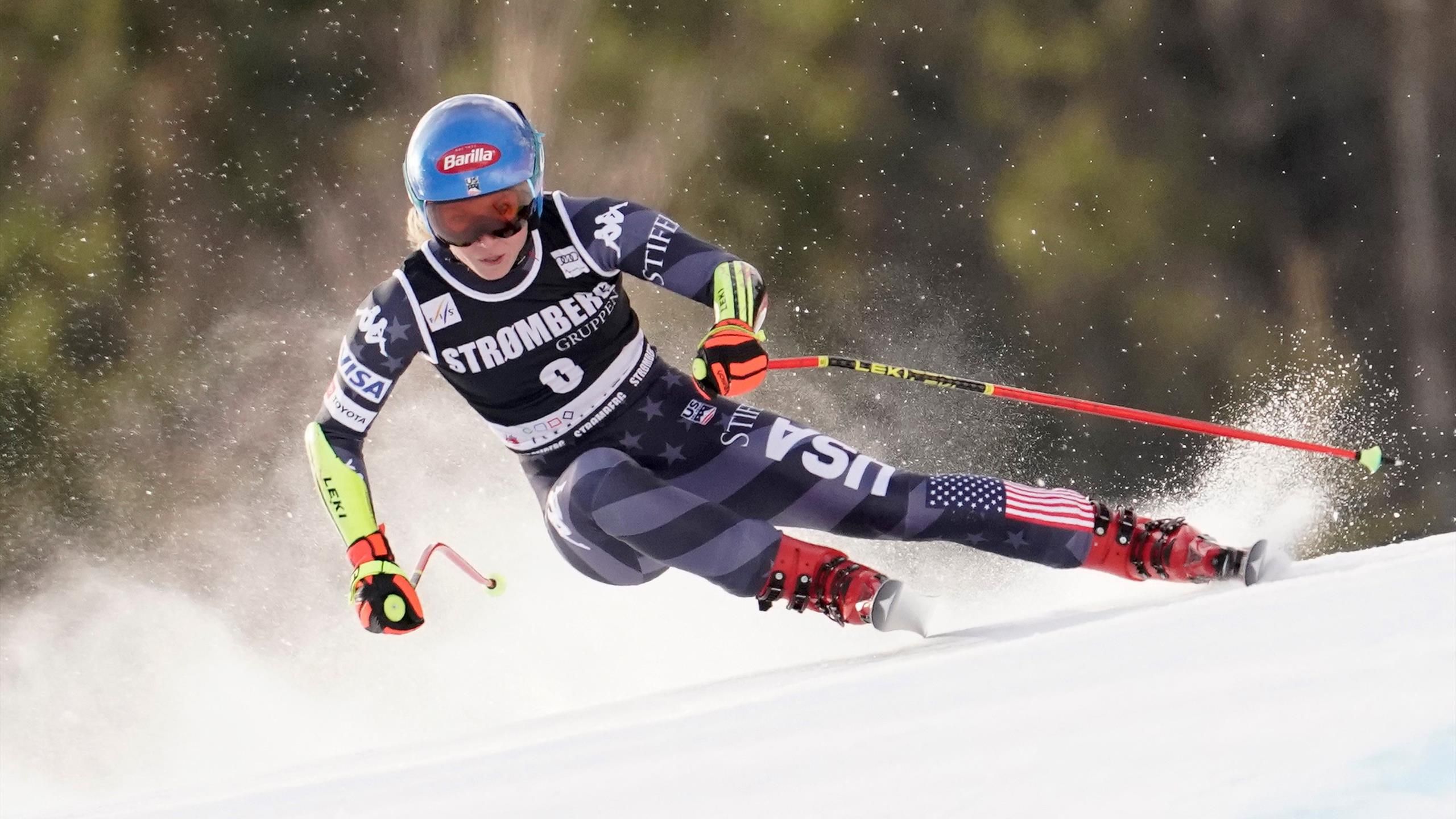 Mikaela Shiffrin verpasst das Podium beim Super-G in Kvitfjell knapp ...