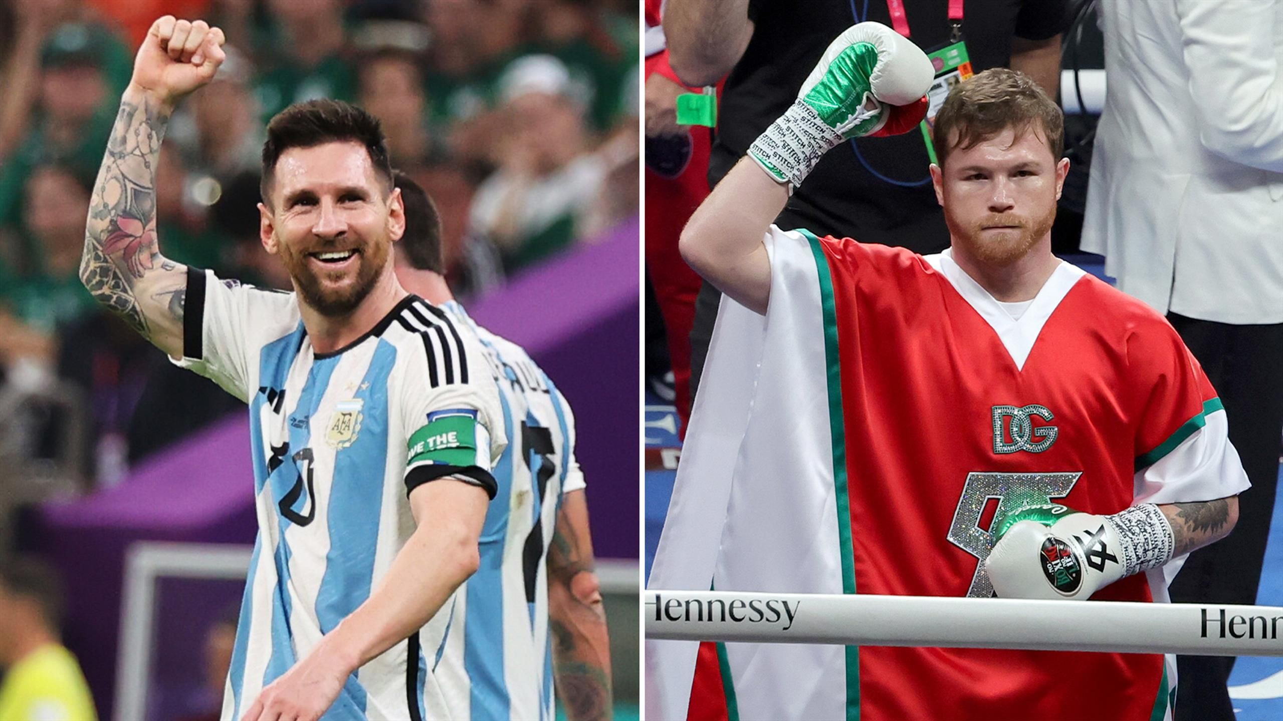 Mundial 2022. Bokser Saul Alvarez grozi Lionelowi Messiemu. Meksykanin ...