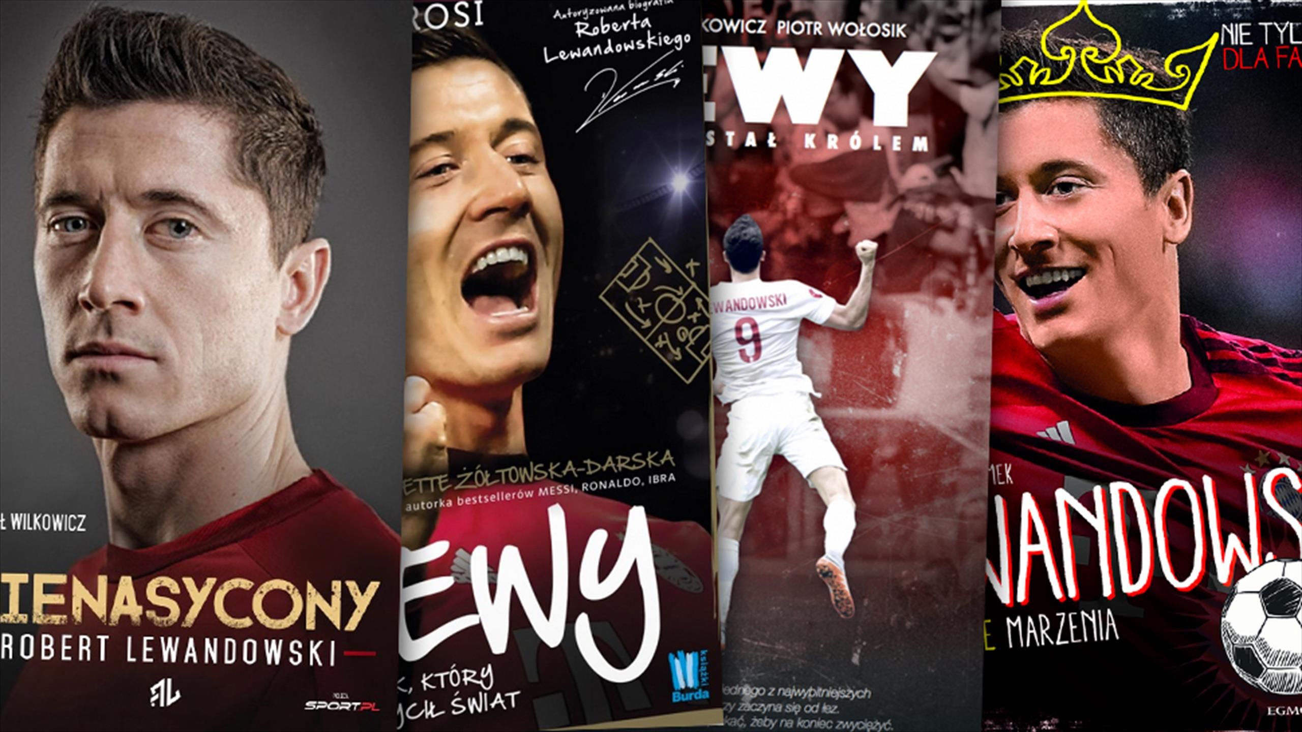 Robert Lewandowski. Mnóstwo książek o piłkarzu - Eurosport