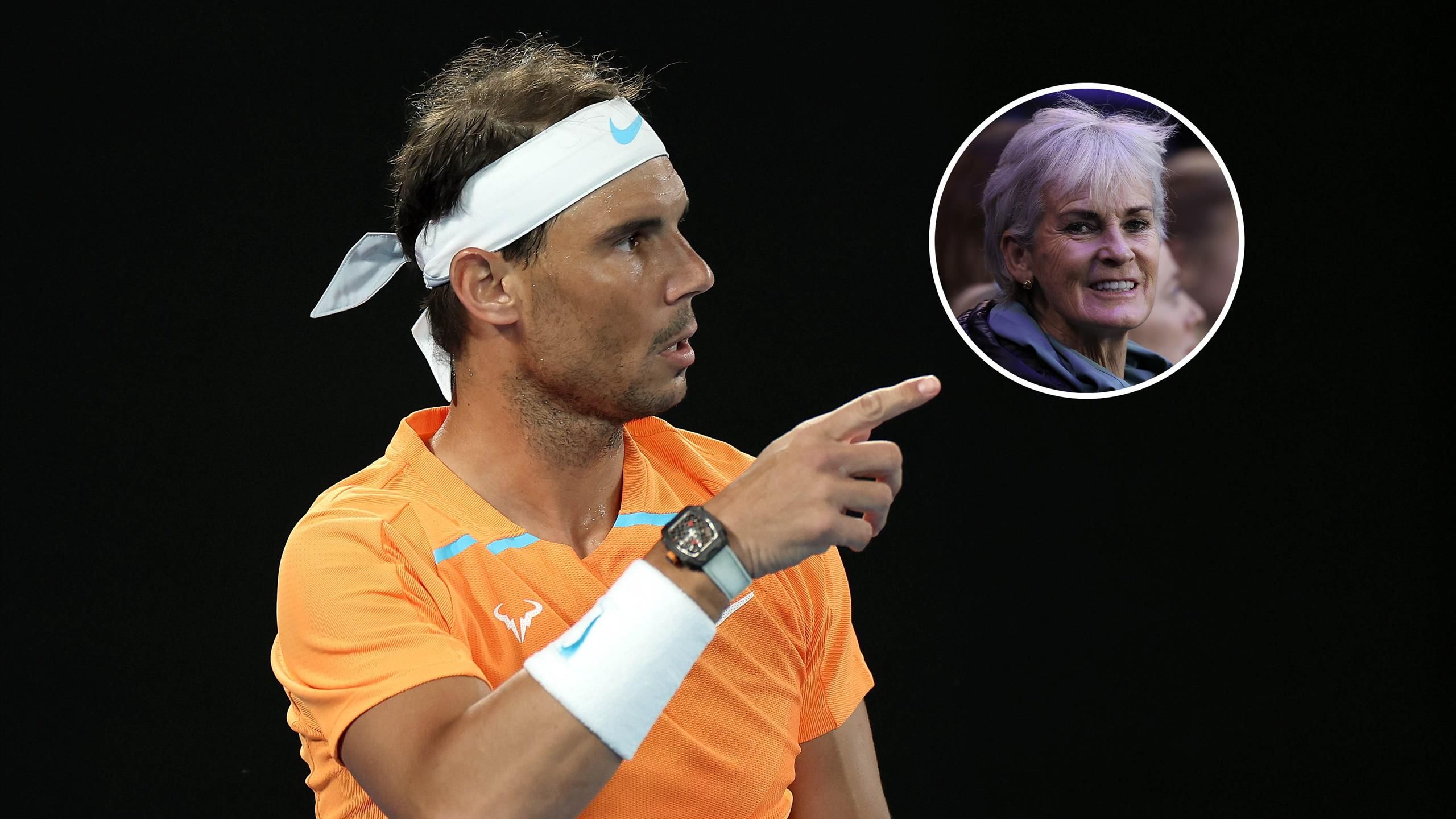 La madre de Andy Murray: "Rafael Nadal sigue teniendo ese deseo de salir y competir, pero ...
