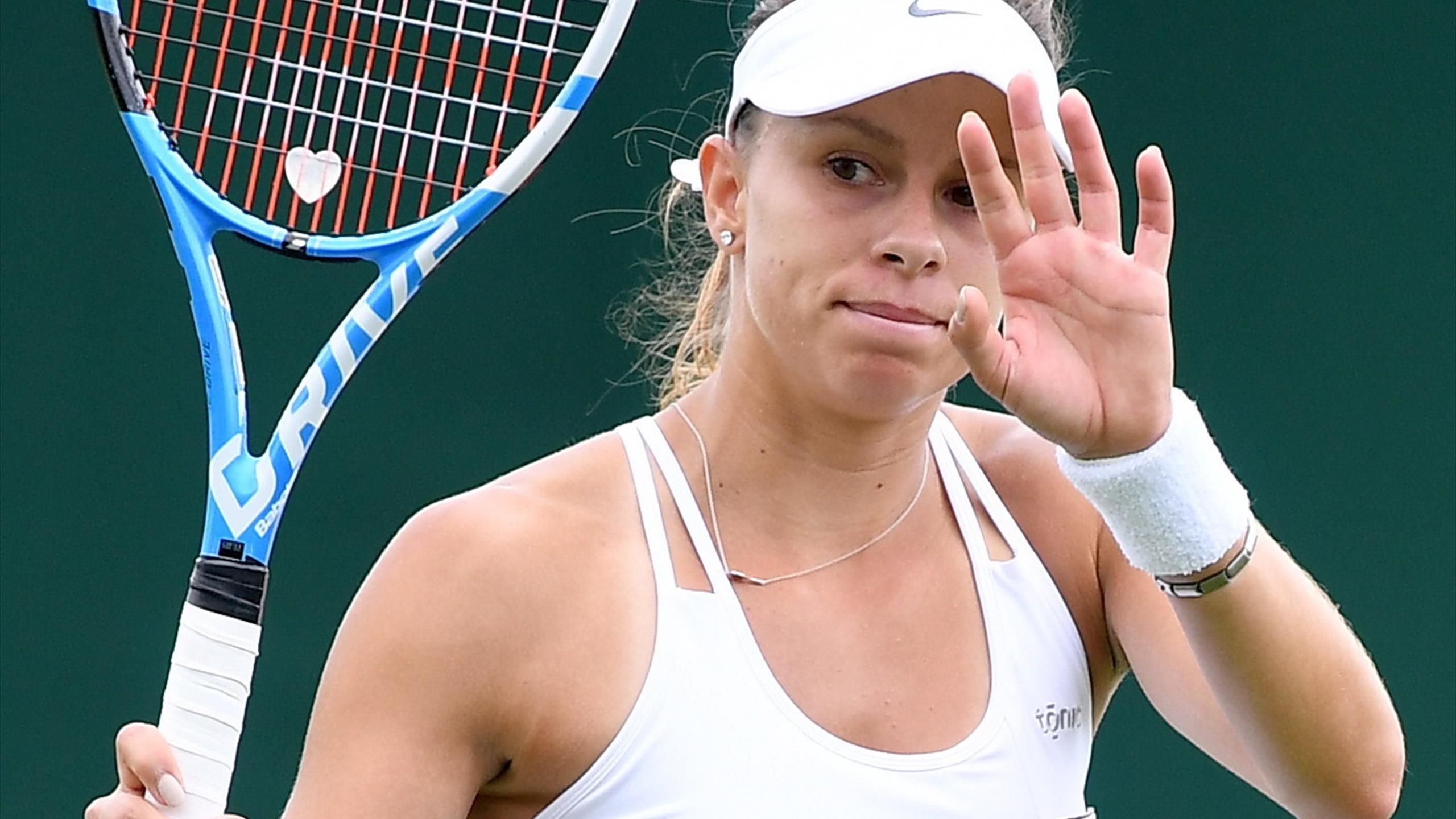 Wimbledon 2019. Magda Linette zagra mecz z Amandą Anisimovą - Tenis ...