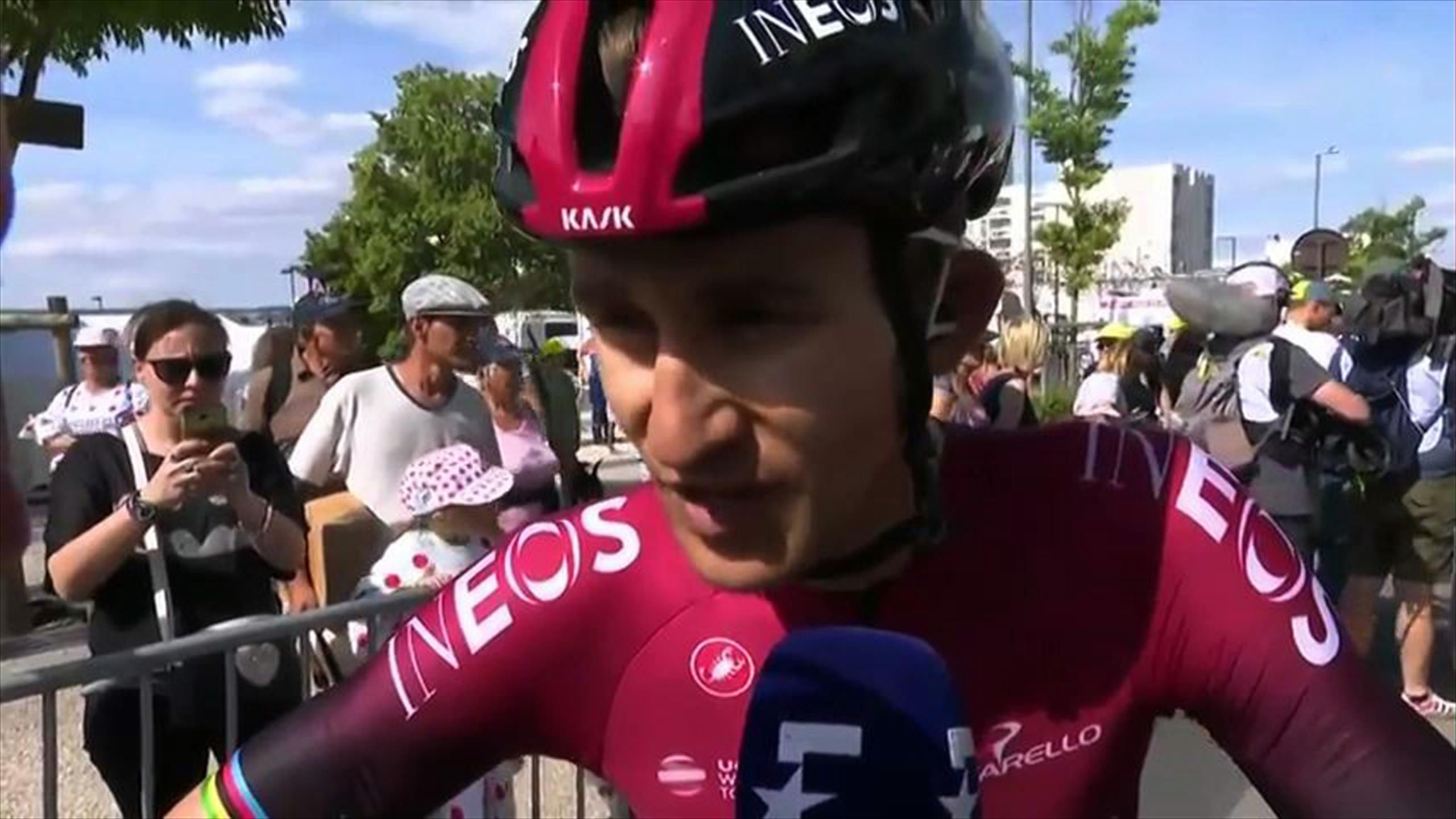 Tour de France 2019. Kwiatkowski: peleton był bardzo nerwowy - Eurosport
