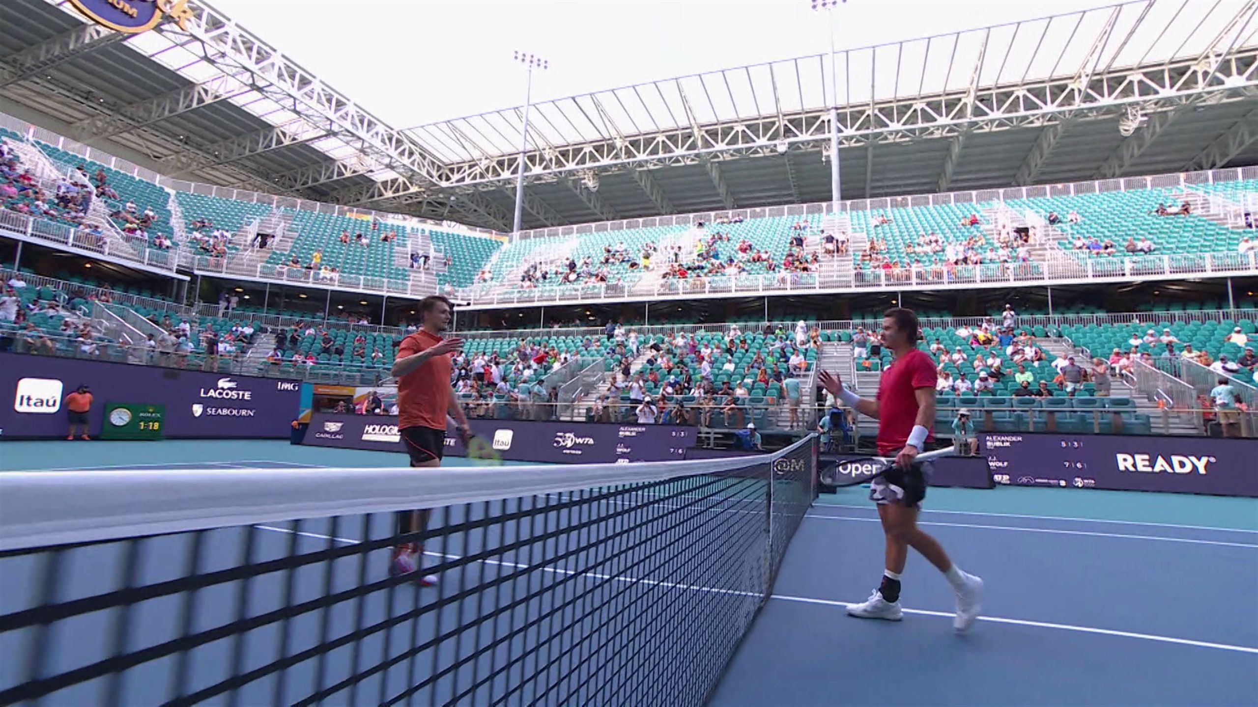 ATP Miami | JJ Wolf - Alexander Bublik : les temps forts - Vidéo Tennis ...