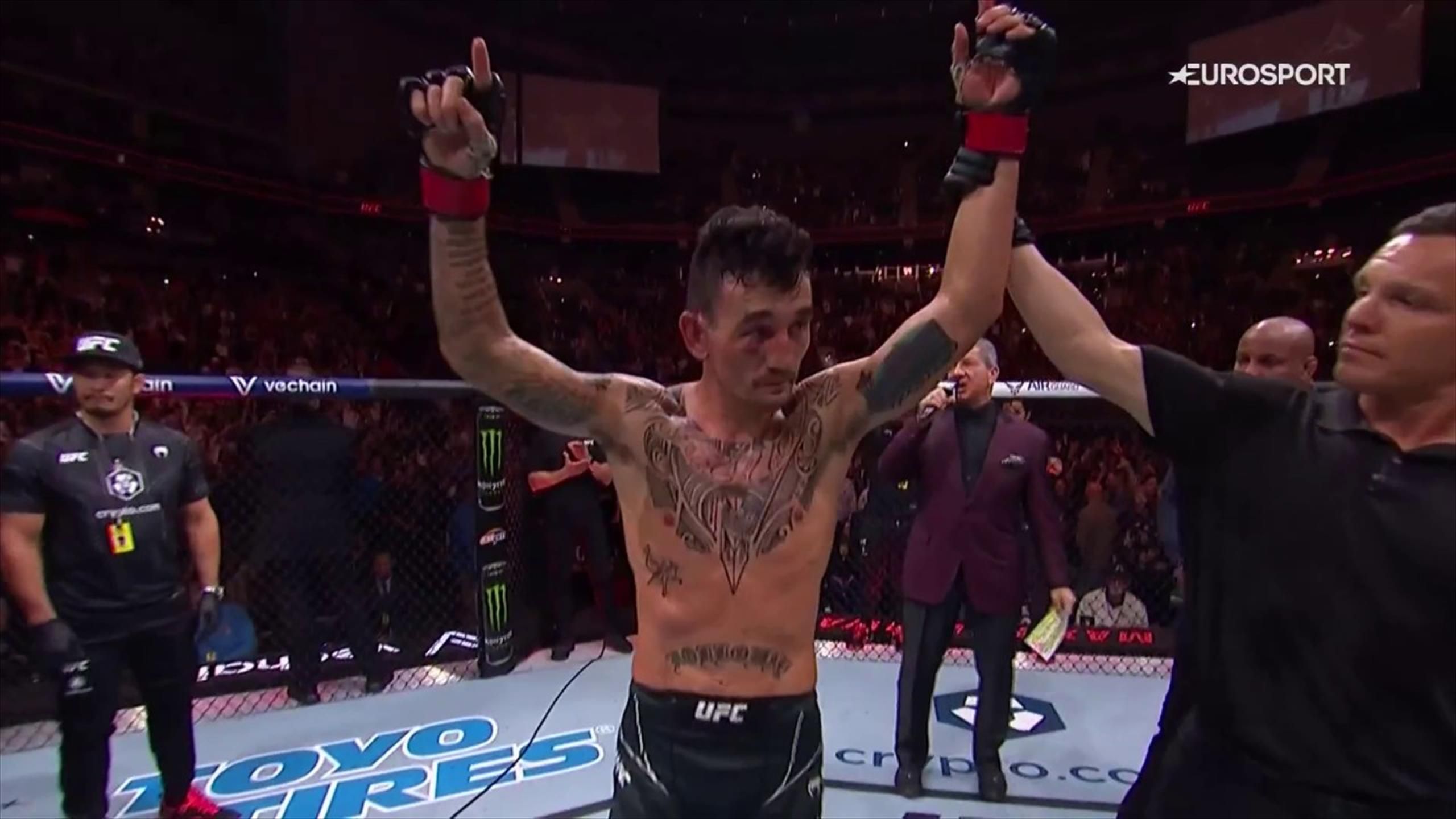 UFC Kansas City | Un Max Holloway de récord frena a Arnold Allen con ...