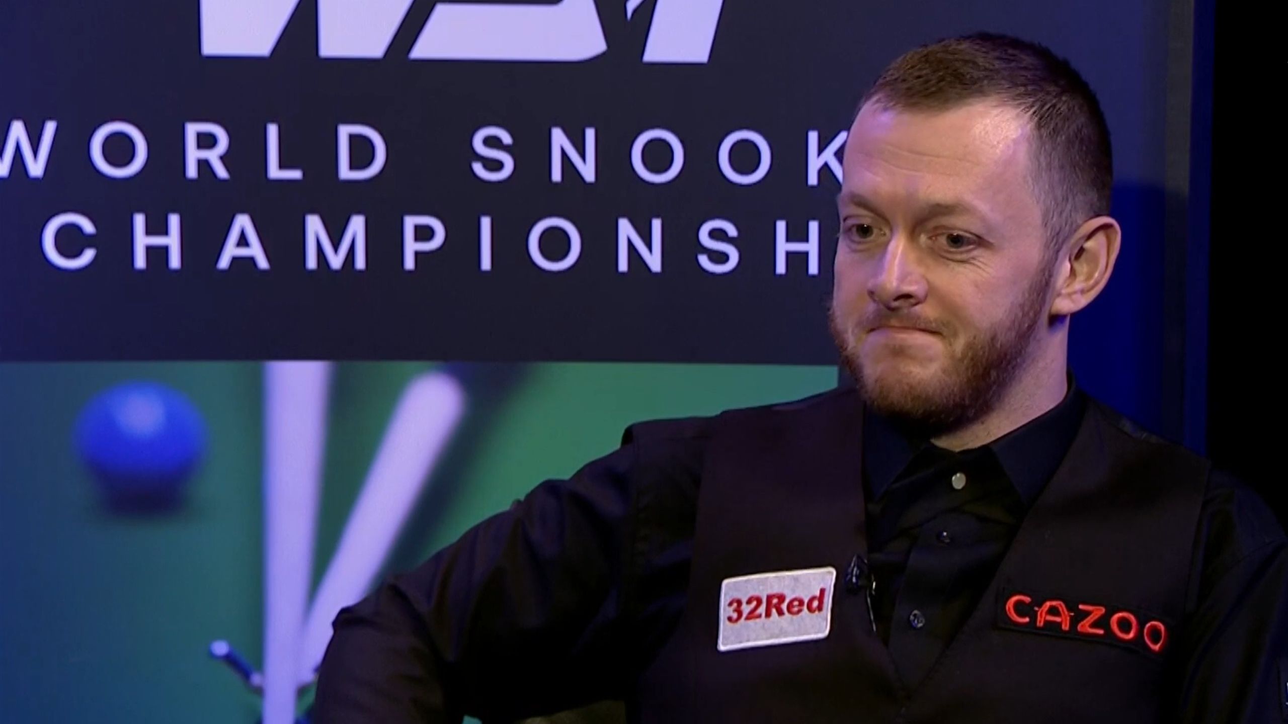 Snooker-WM 2023 - Mark Allen reagiert verärgert auf 