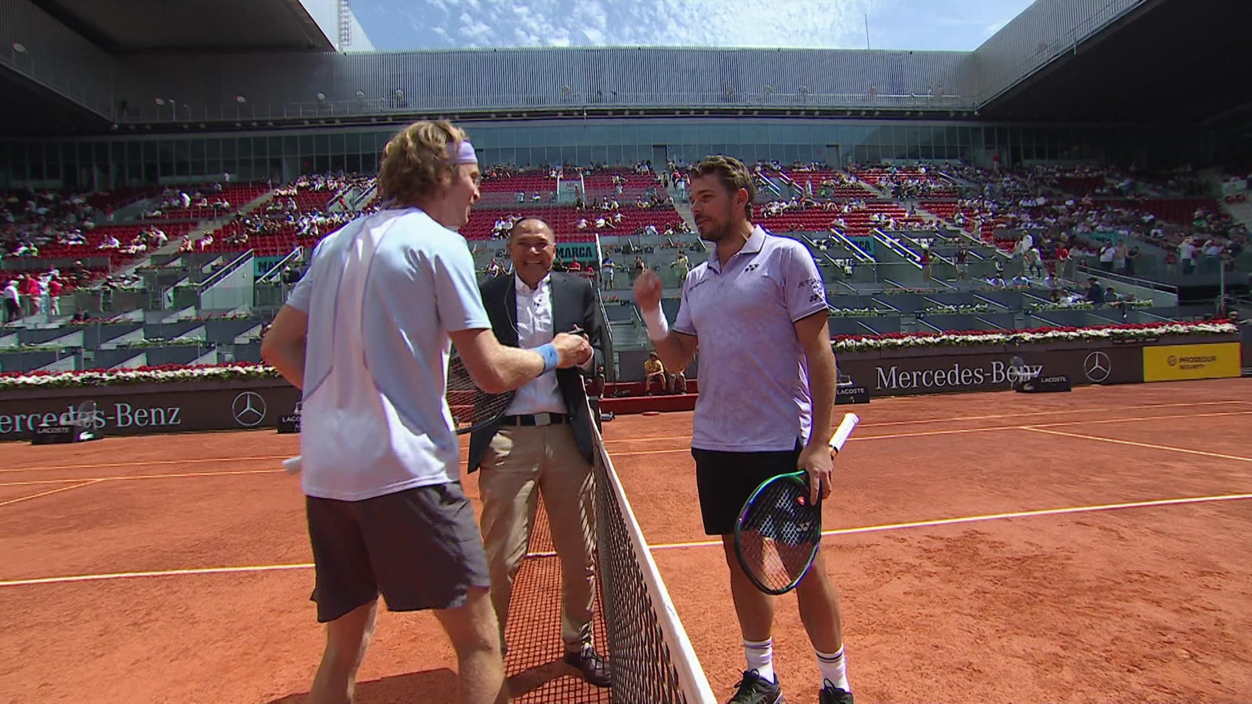 ATP Madrid : Revivez le toss original à "pierre-feuille-ciseaux" de ...