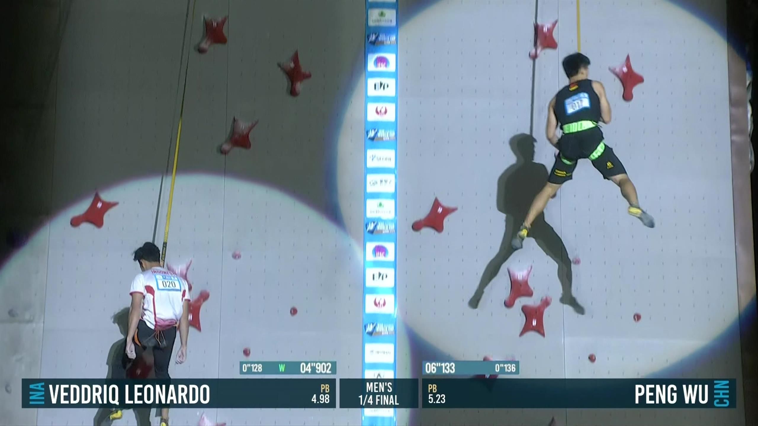 Climbing World Cup Seoul Final Speed - Fantastico Leonardo! Nuovo ...