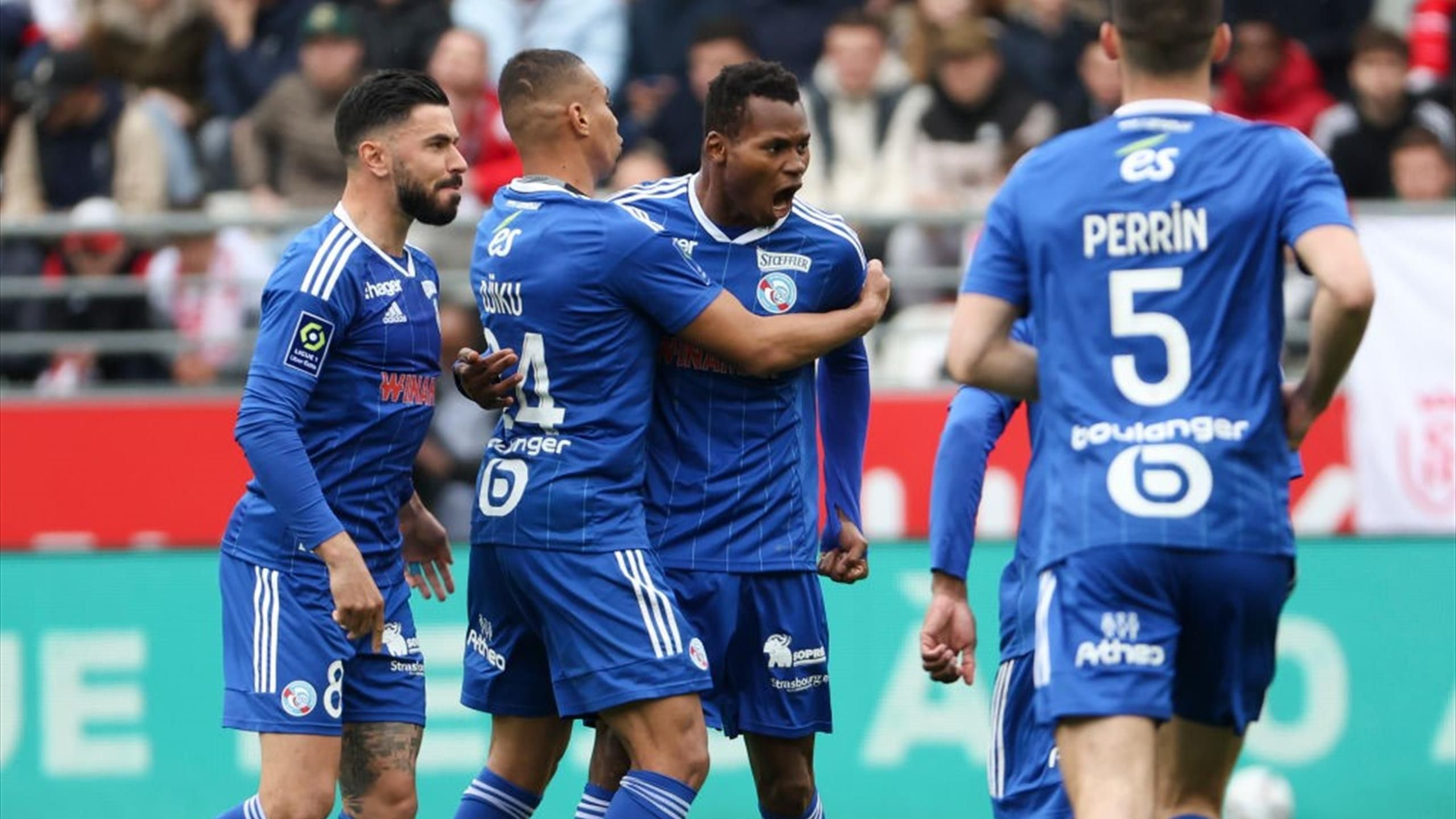 Ligue 1 - 35e journée : Strasbourg réalise un gros coup contre Nice (2 ...