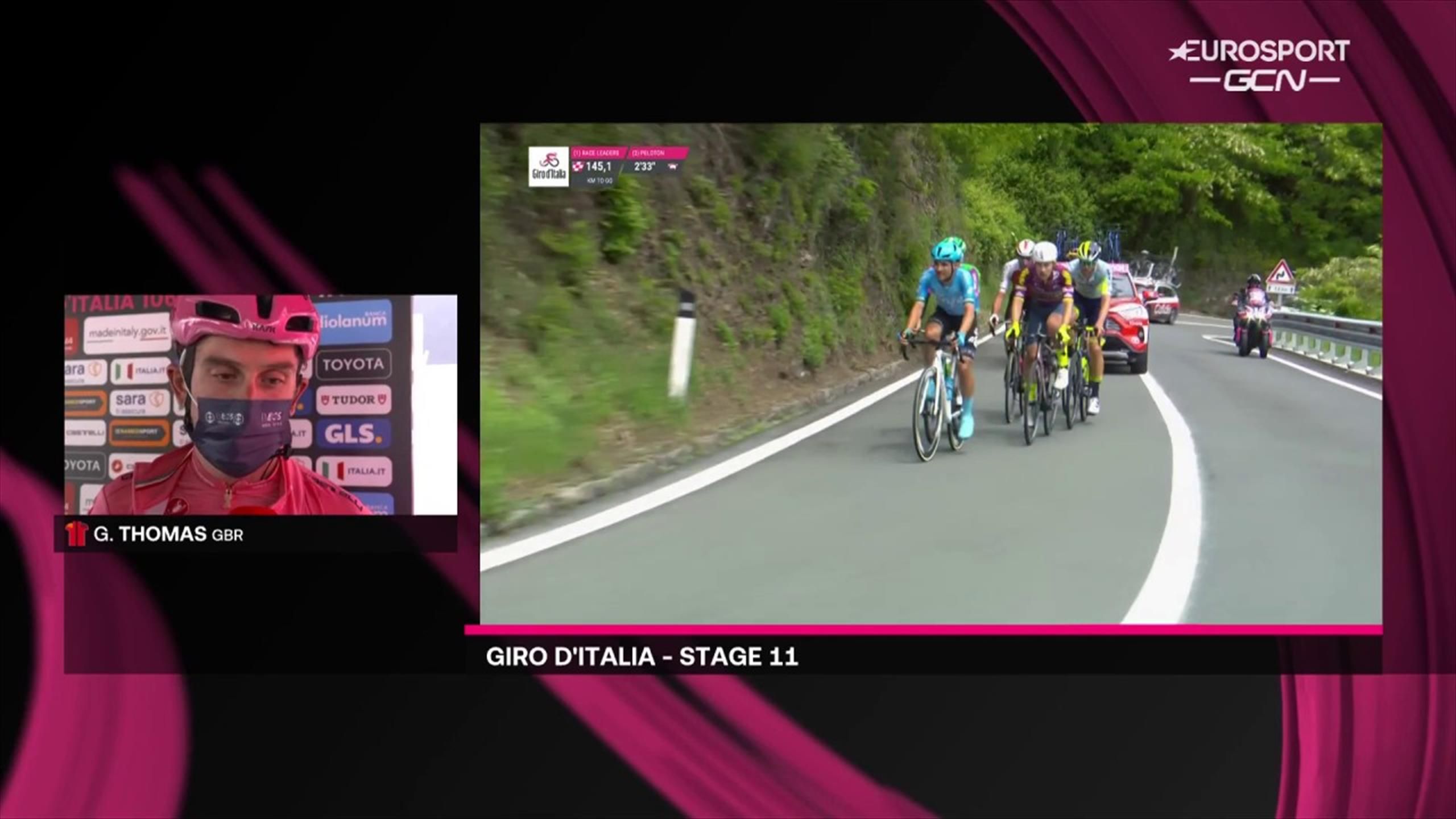 Giro d’Italia | “Dit voelt goed” – Geraint Thomas kan eindelijk roze ...