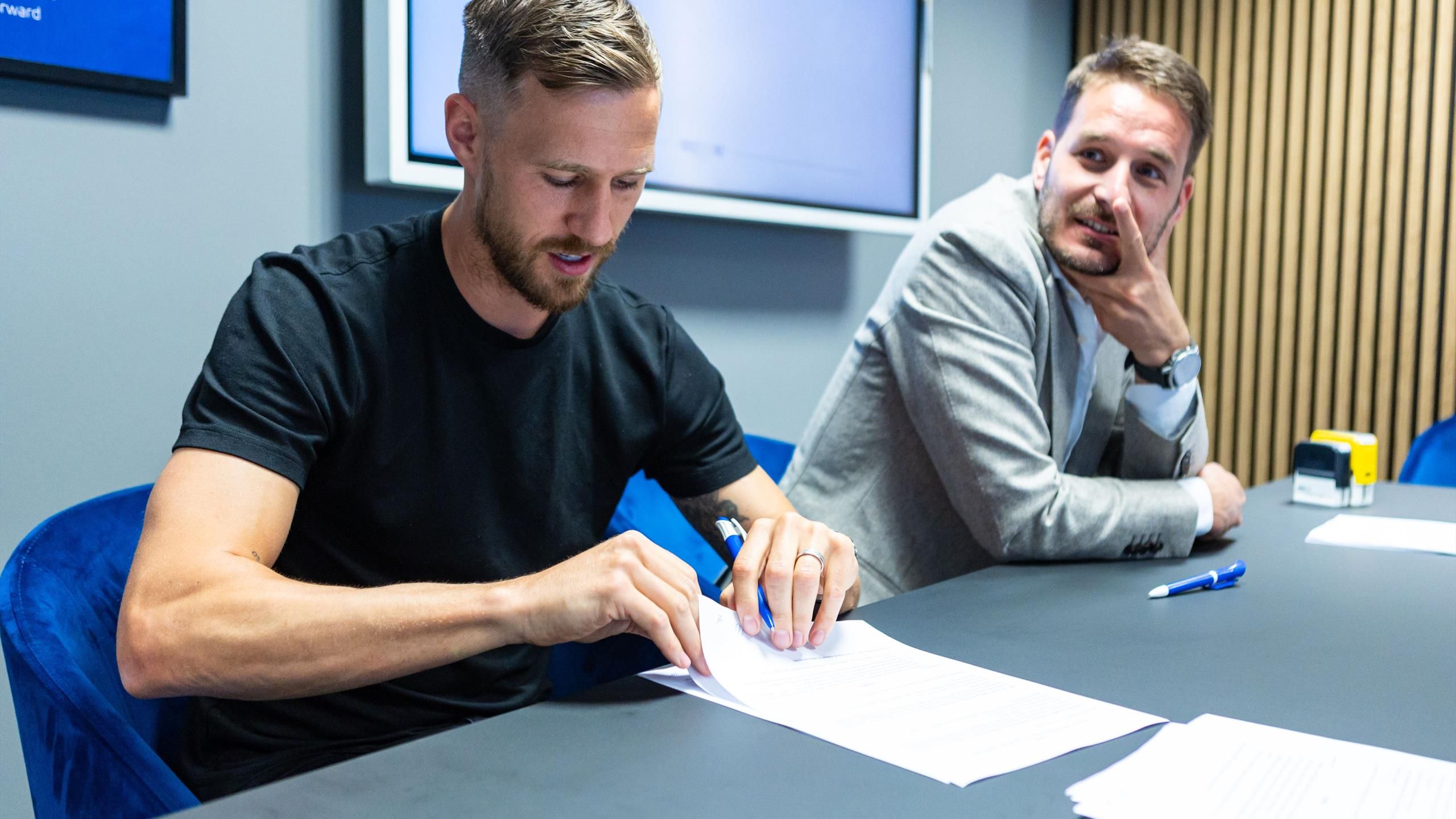 Barry Douglas, Filip Dagerstal, Filip Szymczak i Maksym Pietrzak ...