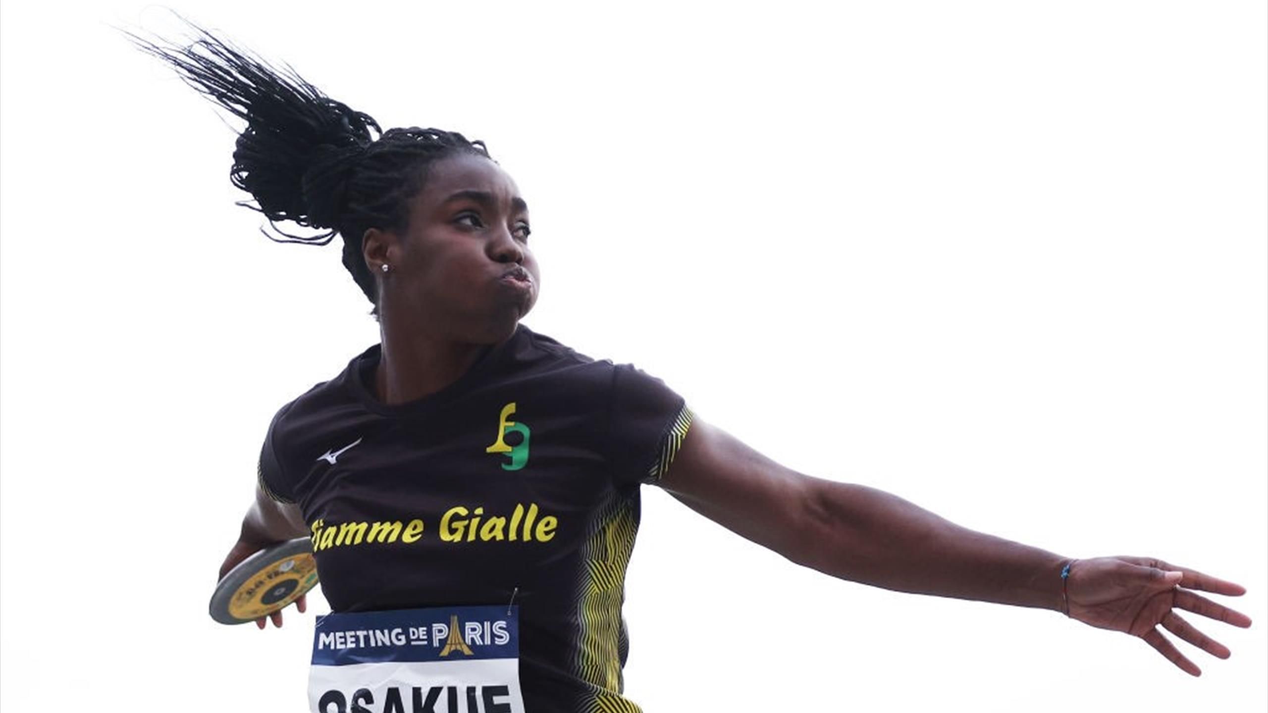 Lancio del disco: Daisy Osakue timbra il nuovo record italiano: 64,57 ...