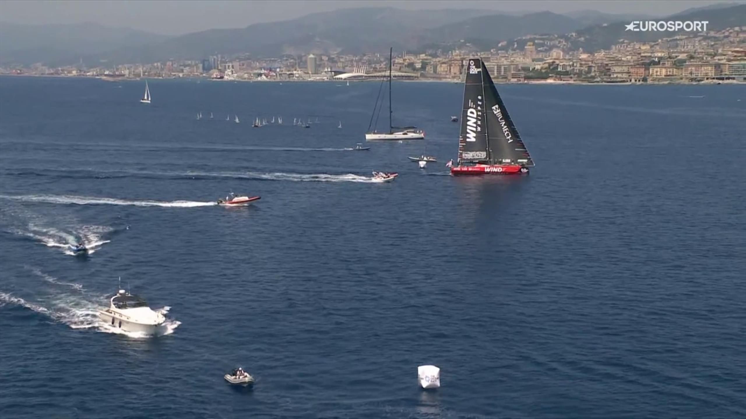 Polski zespół Wind Whisper wygrywa VO65 Sprint Cup w Genui - Żeglarstwo ...