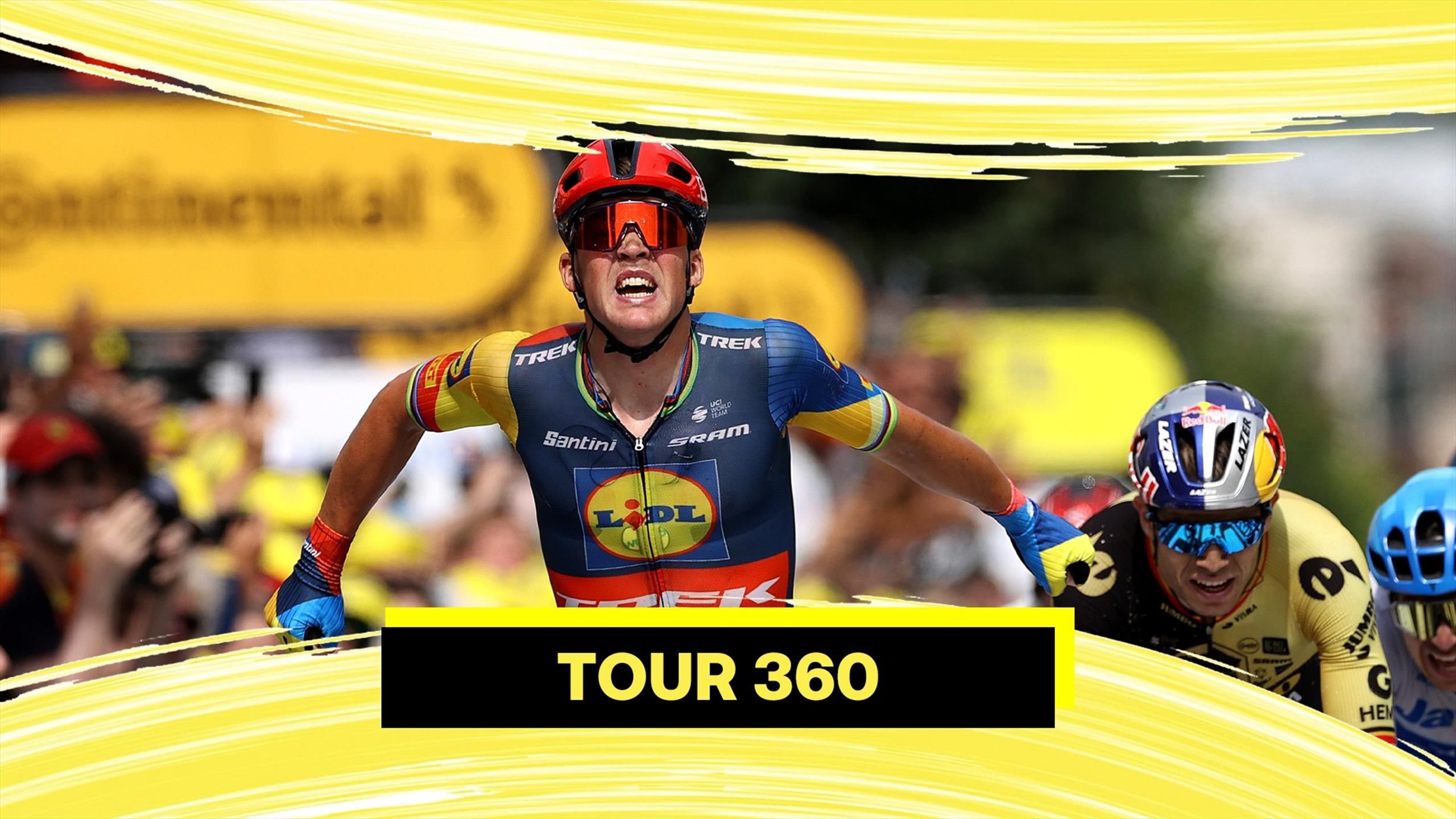 Tour 360: Pedersen regale, Cavendish cade e saluta - Ciclismo su strada ...