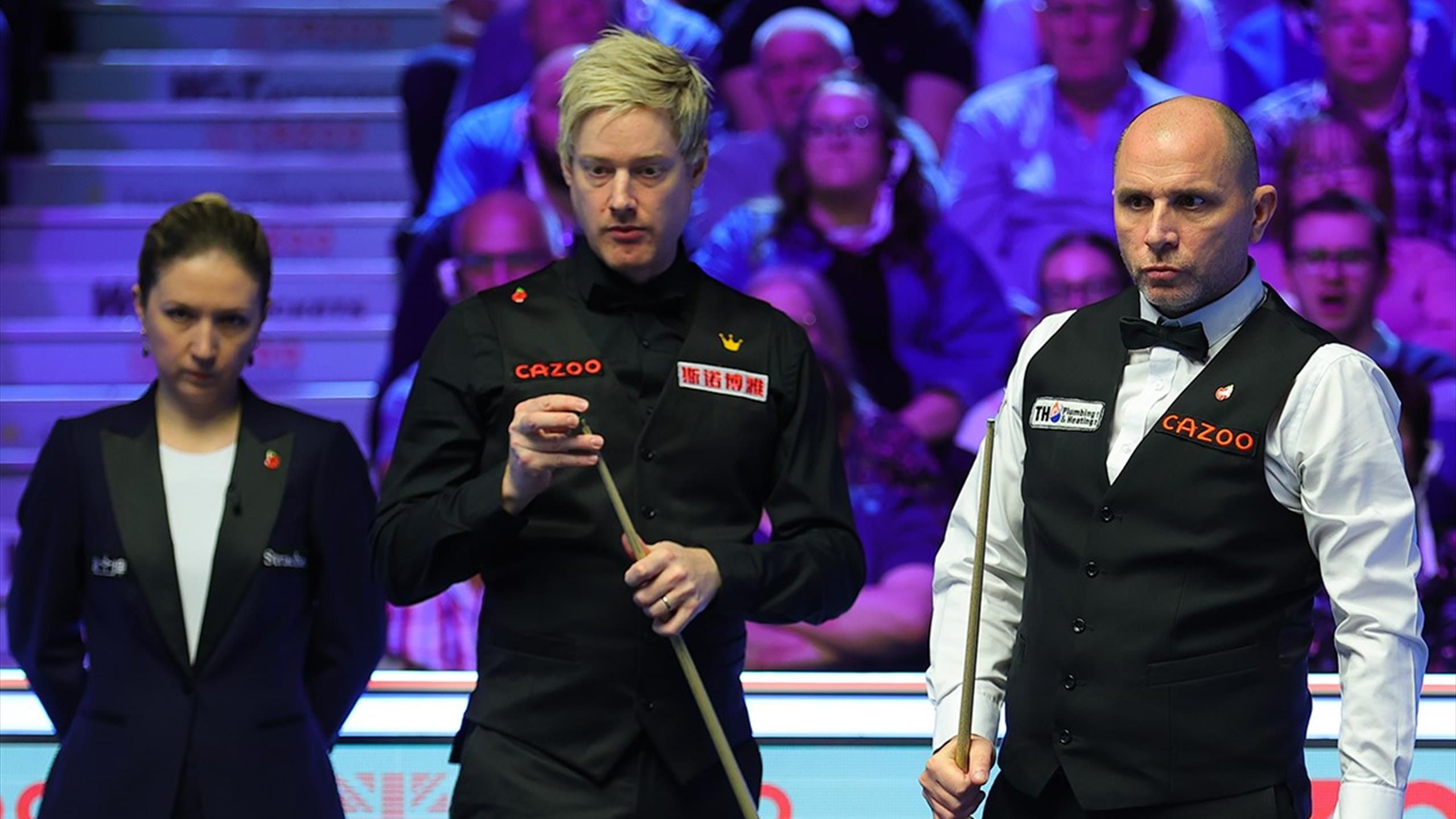 Neil Robertson és Joe Perry együtt készül az új szezonra - Eurosport