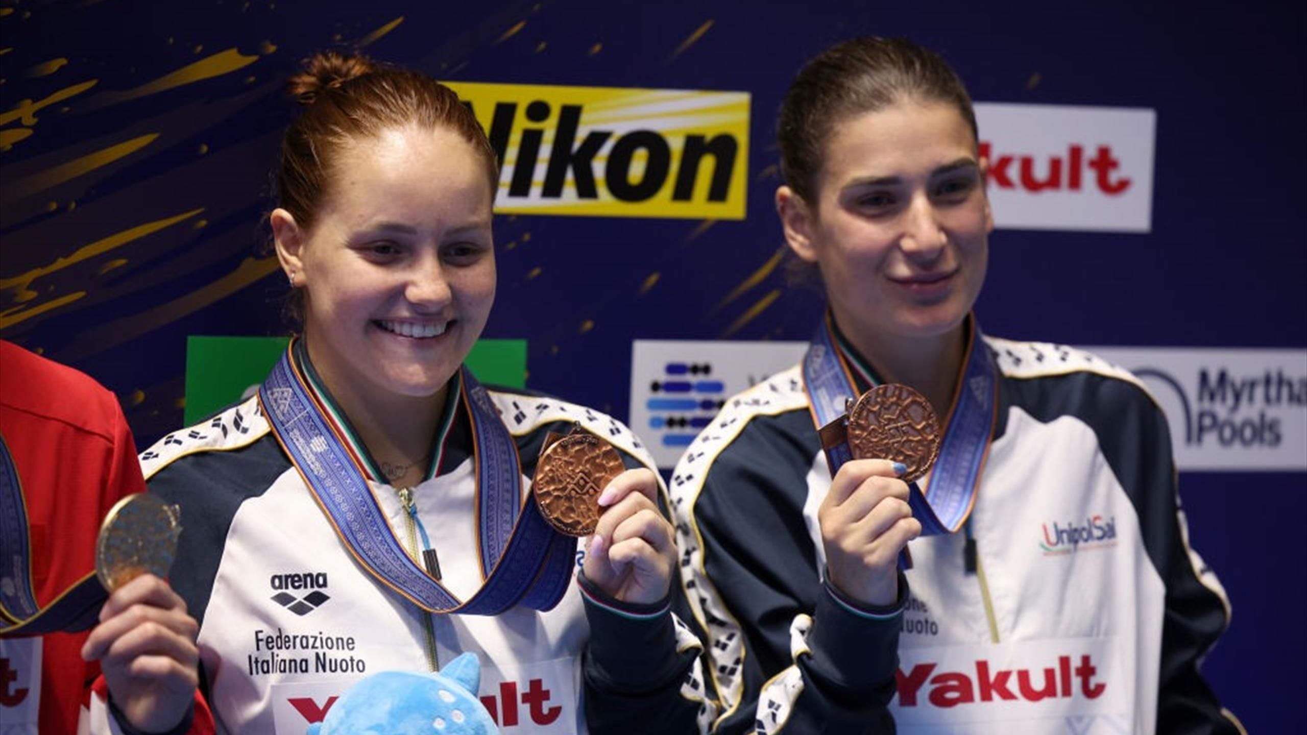 Mondiali tuffi - Elena Bertocchi e Chiara Pellacani show: medaglia di ...