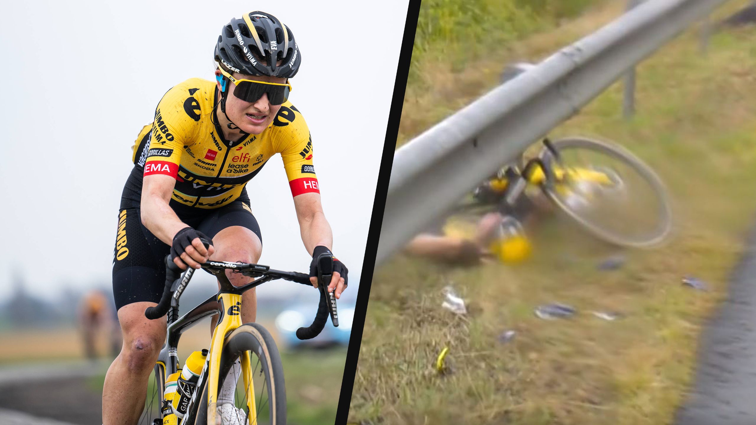 Tour de France Femmes 2023: Eva van Agt meldet sich nach Horrorsturz ...