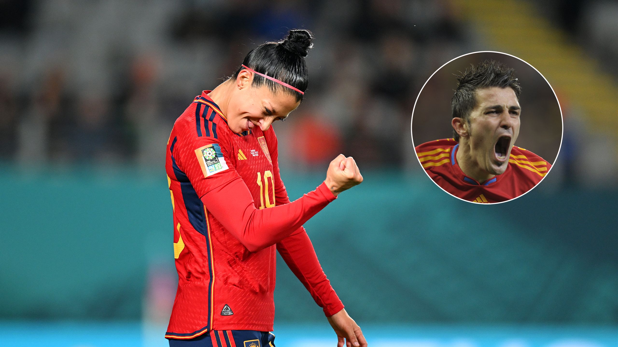 ¿Lo sabías? Jenni Hermoso y el registro que le equipara a David Villa ...