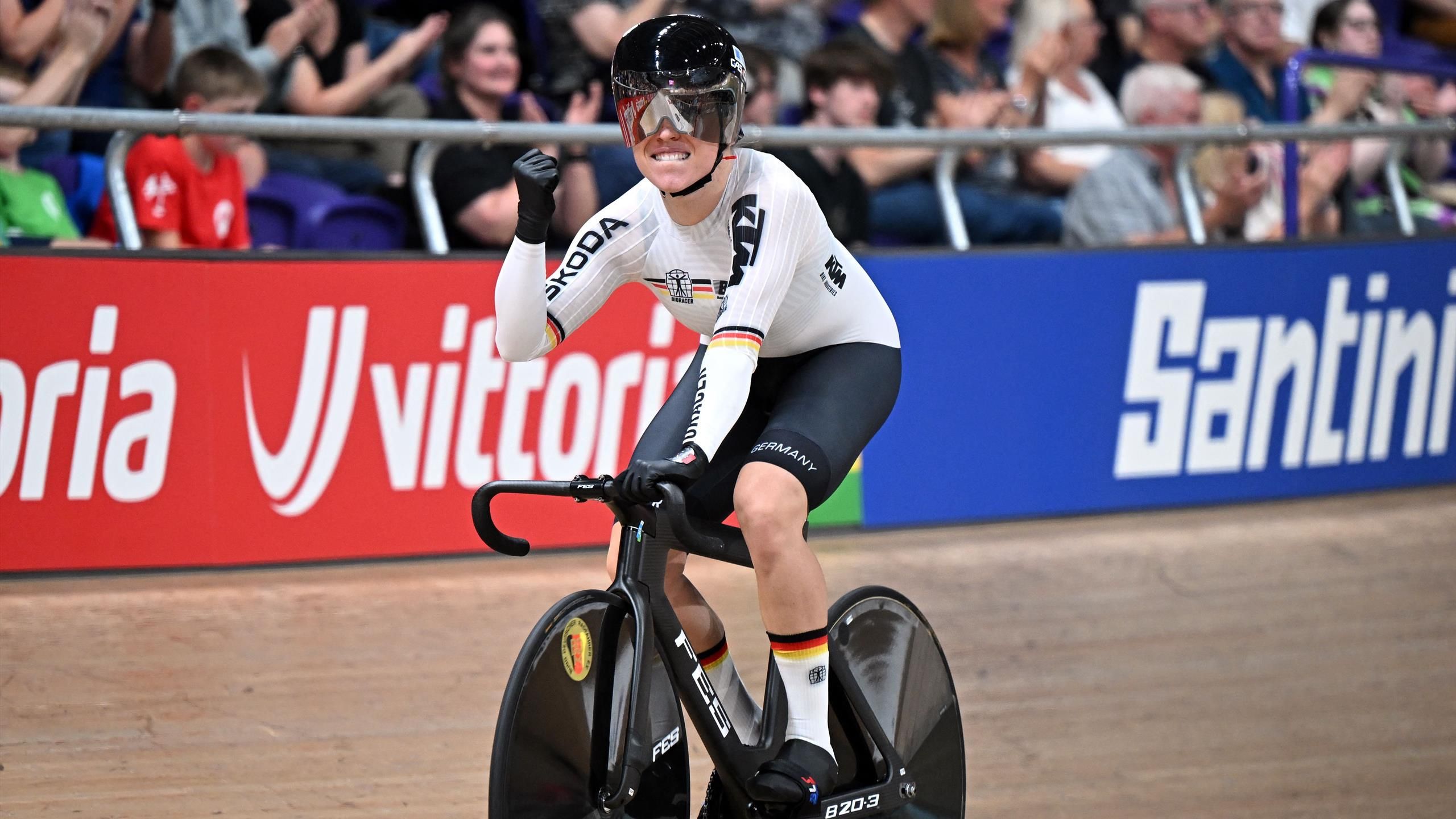 Bahnrad-WM 2023: Deutsches Sprint-Trio rast mit Weltrekord zu Gold ...