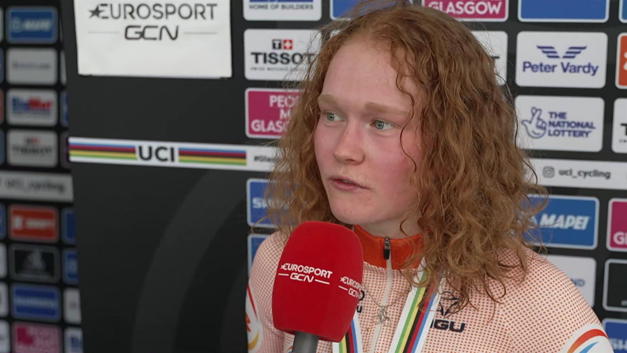 WK wielrennen | “Françaises waren van een ander niveau” - Puck Pieterse ...