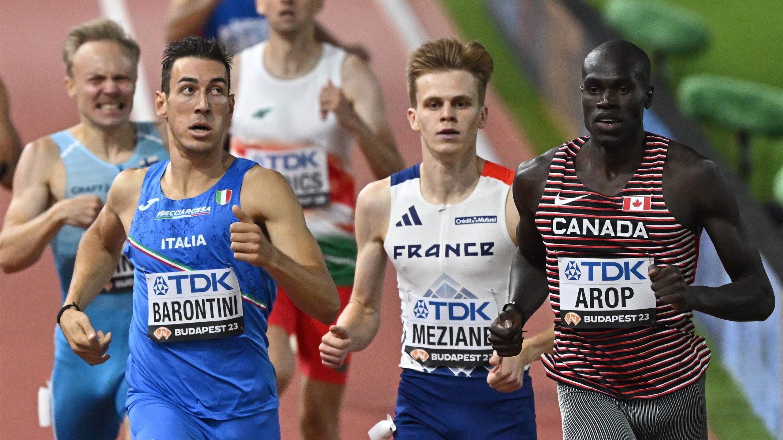 Yanis Meziane 3e de sa série du 800 mètres des Mondiaux et qualifié ...