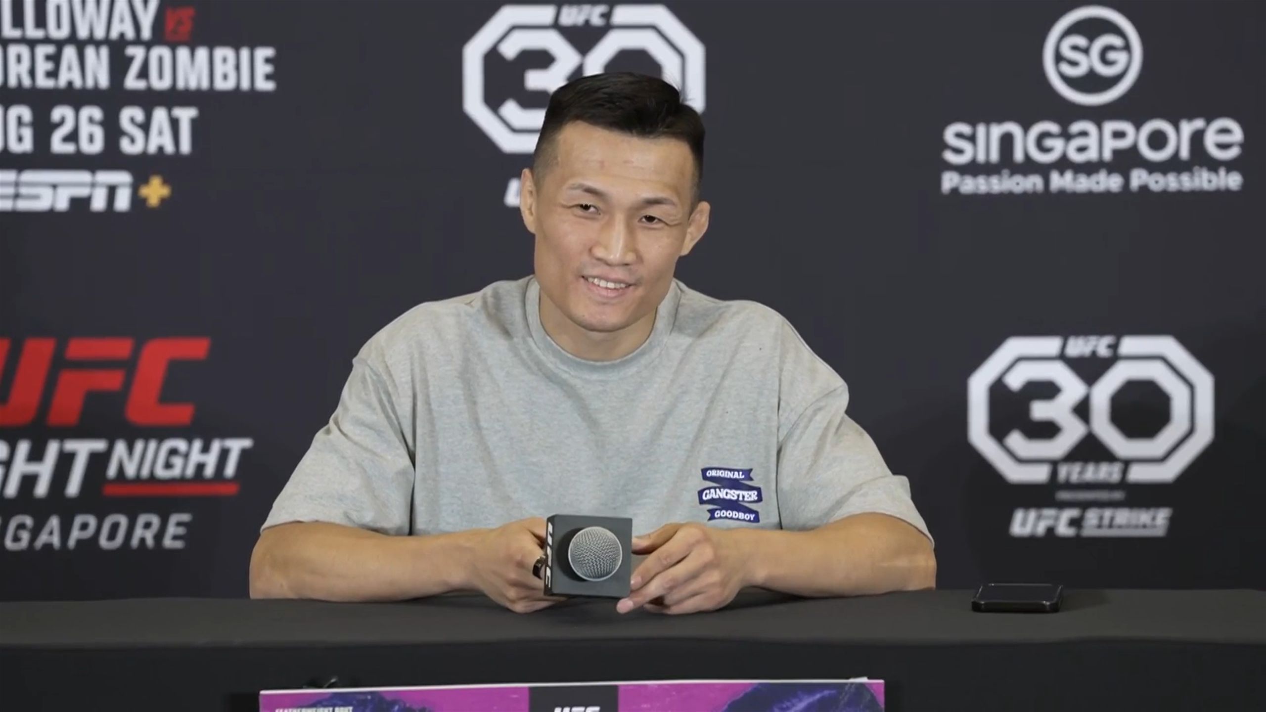 UFC Singapore | "Het verloop van dit gevecht bepaalt mijn toekomst ...