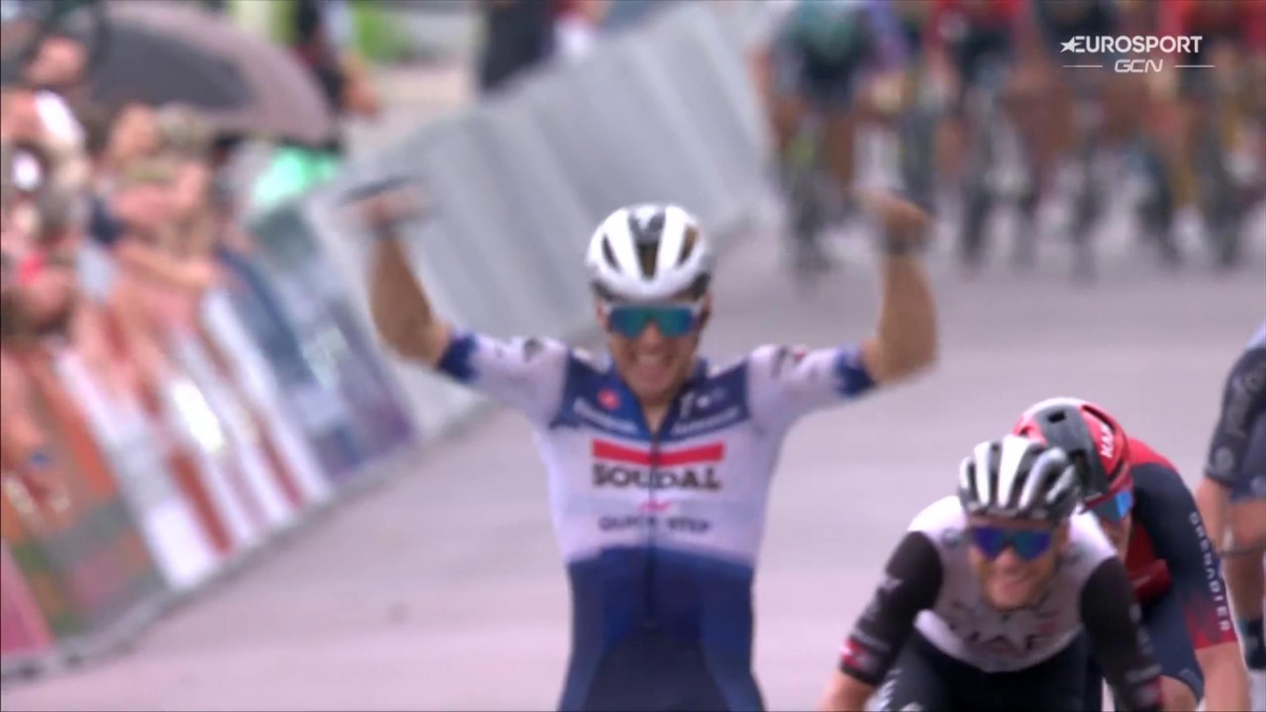 Ilan van Wilder wygrał 1. etap Tour of Germany - Cycling video - Eurosport