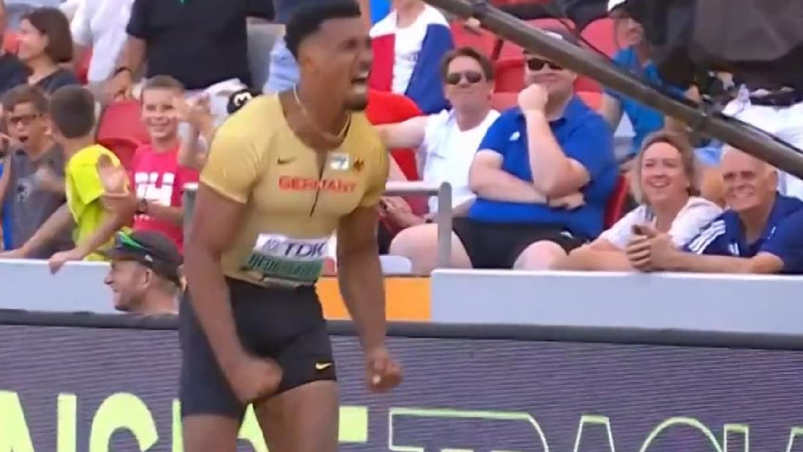 Leichtathletik-WM 2023: Zehnkämpfer Leo Neugebauer knackt Acht-Meter ...