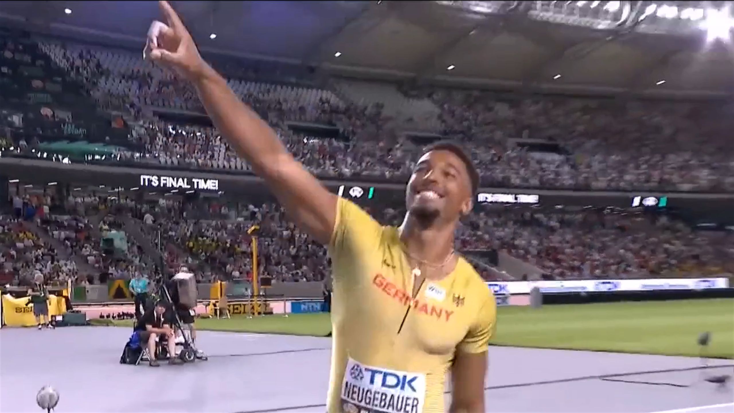 Leichtathletik-WM 2023: Leo Neugebauer brilliert im Speerwurf mit ...