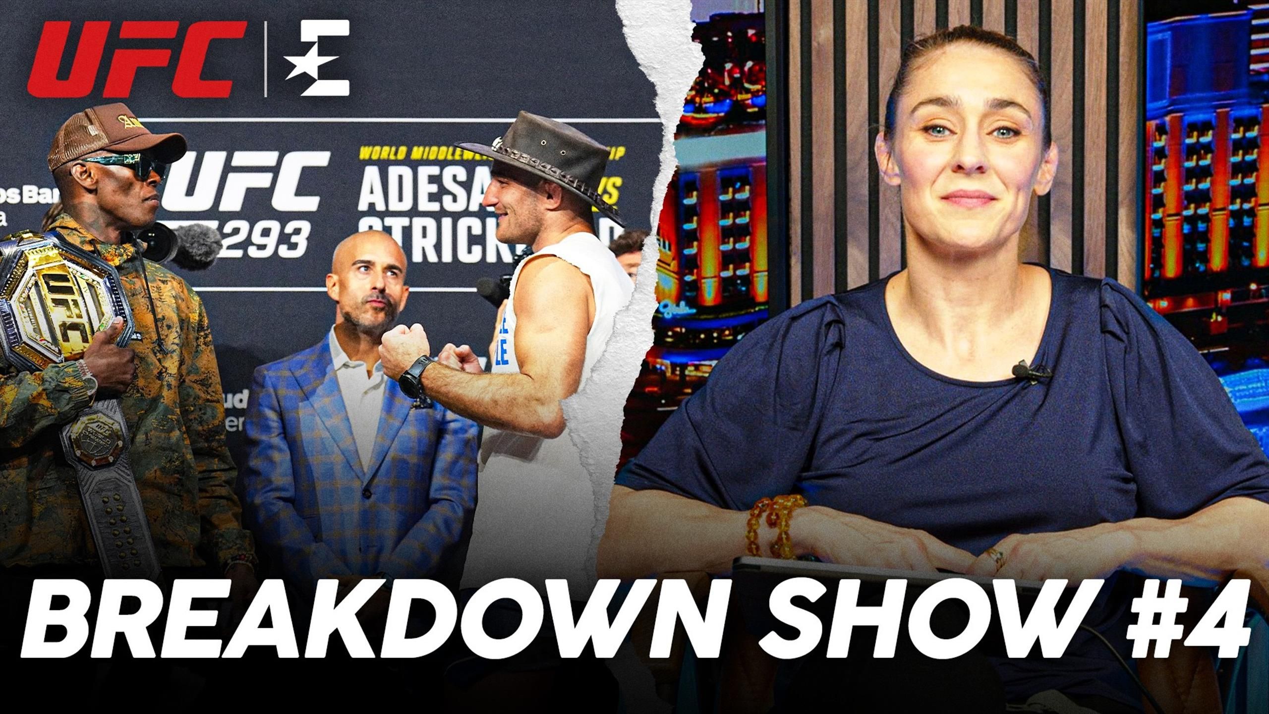 UFC 293 Breakdown Show | Adesanya vs. Strickland met Marloes Coenen ...