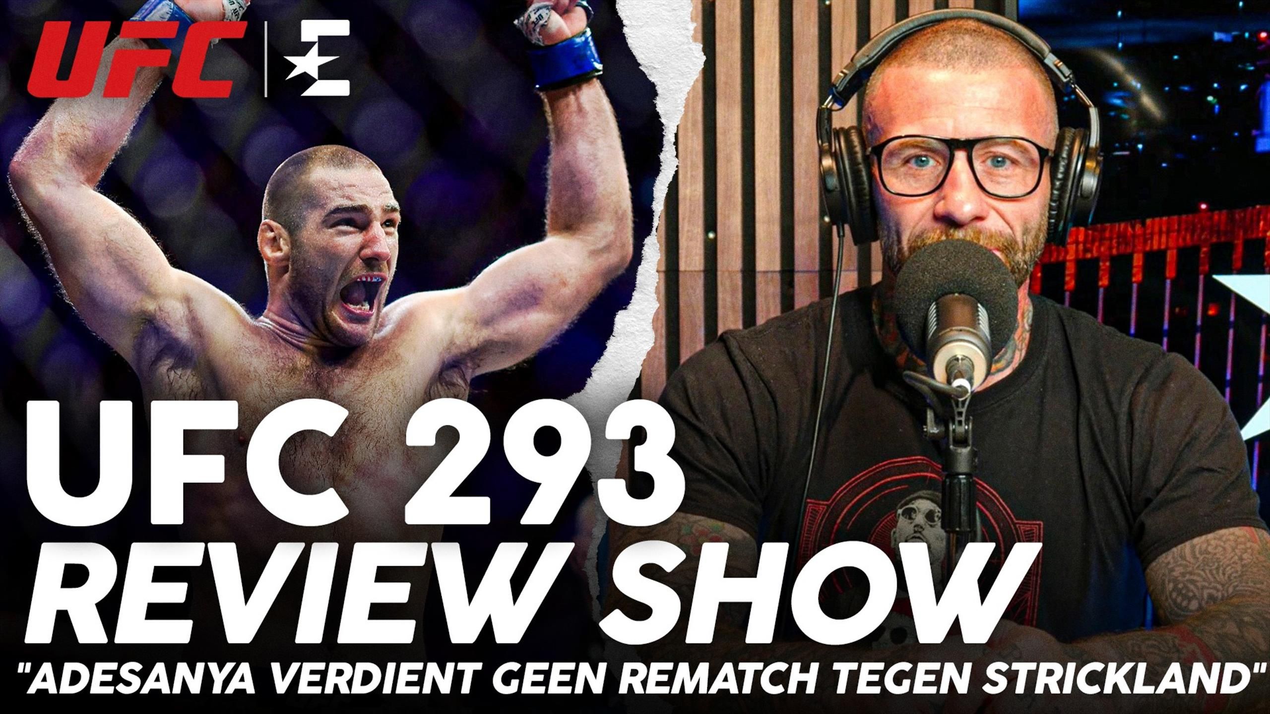 UFC 293 | Review Show | "Adesanya verdient geen rematch tegen ...