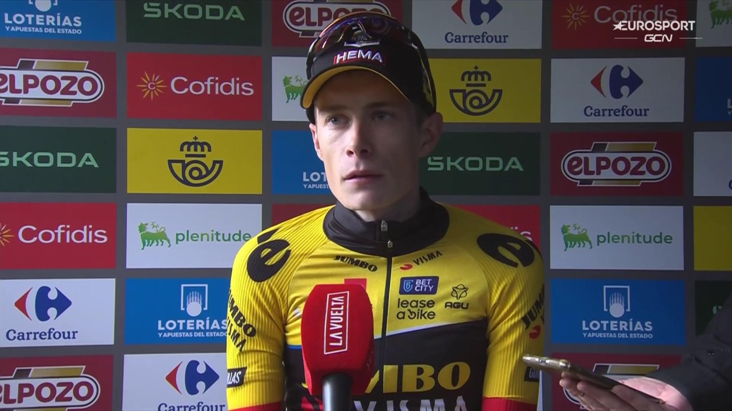 Vuelta di Spagna - Vingegaard: "Angliru? Non ci penso, volevo solo ...