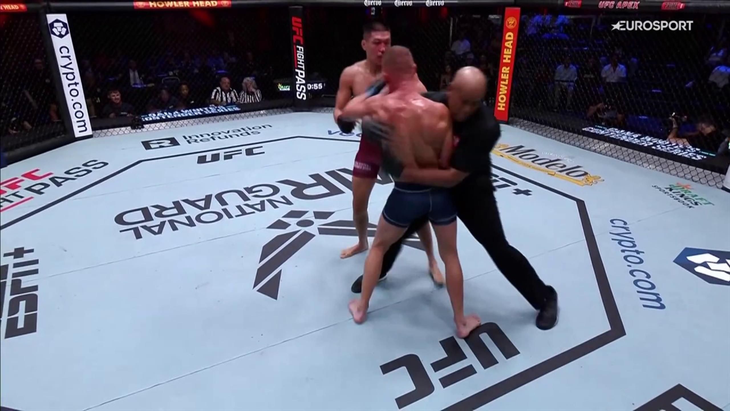 DWCS | Nguyen maakt indruk tegen Cunningham - Mixed Martial Arts video ...