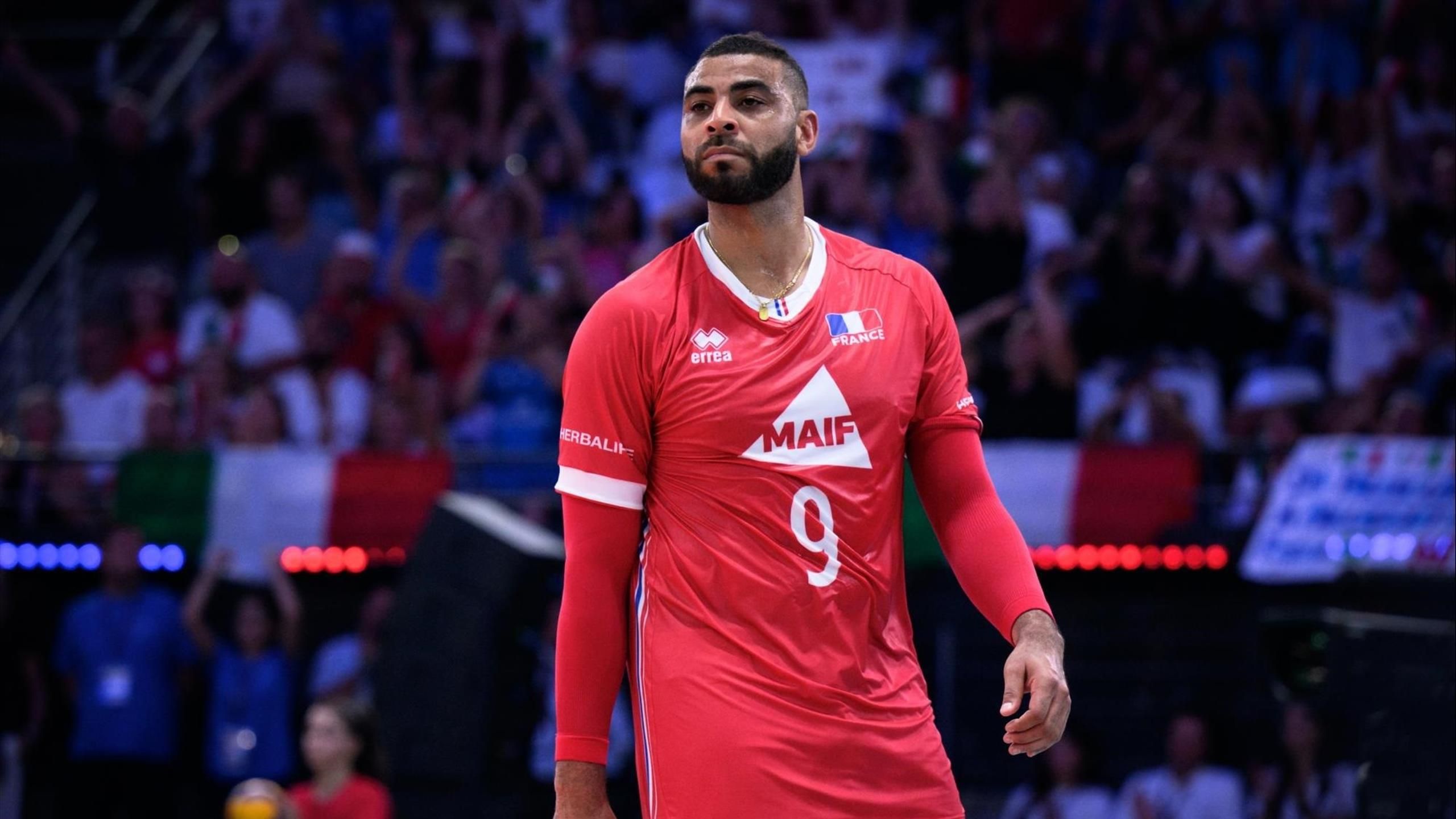 Europei 2023 - Earvin Ngapeth protesta per il finale di Italia-Francia ...