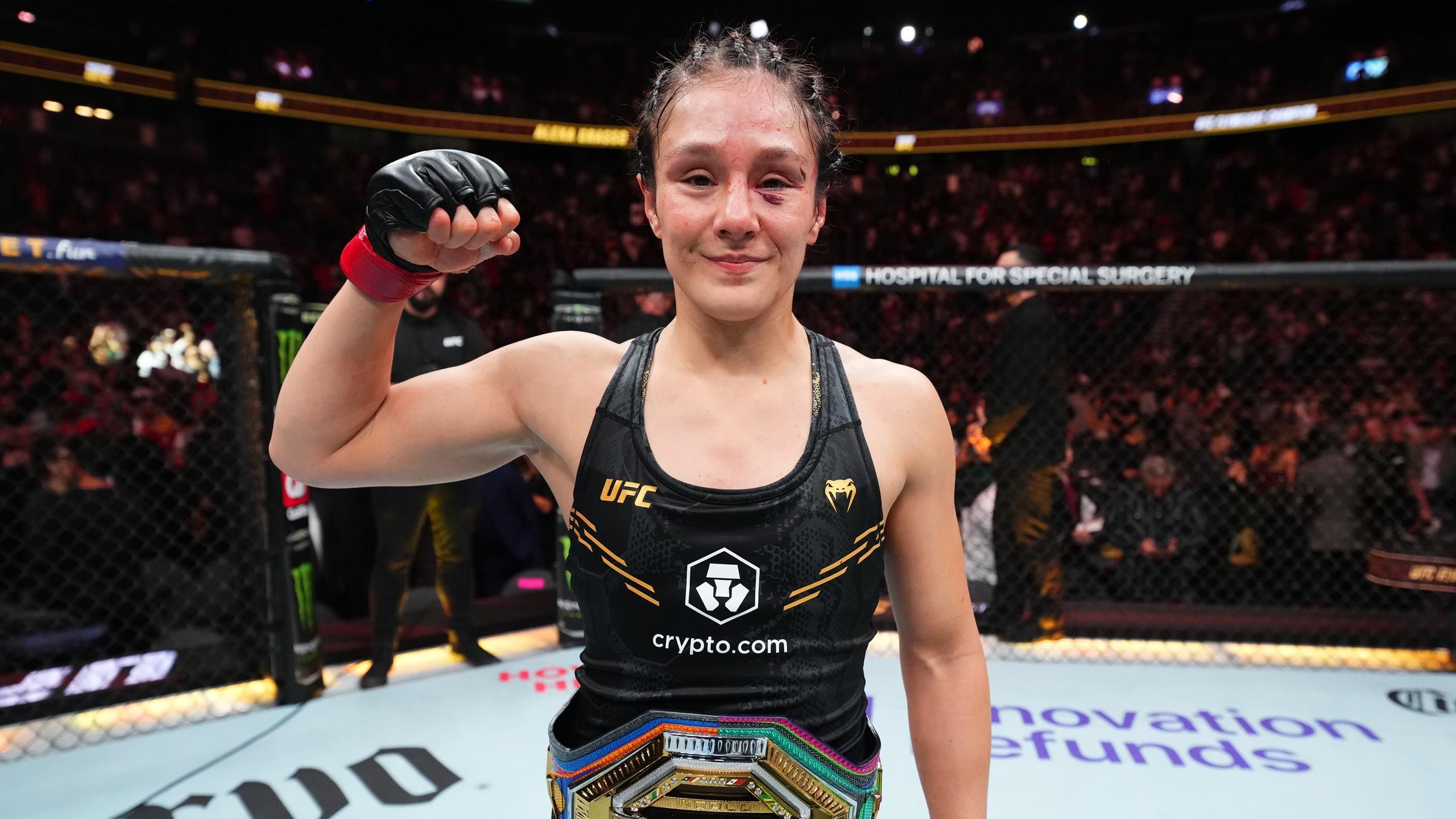 Noche UFC | Grasso blijft kampioen na verrassend en ongewoon einde ...