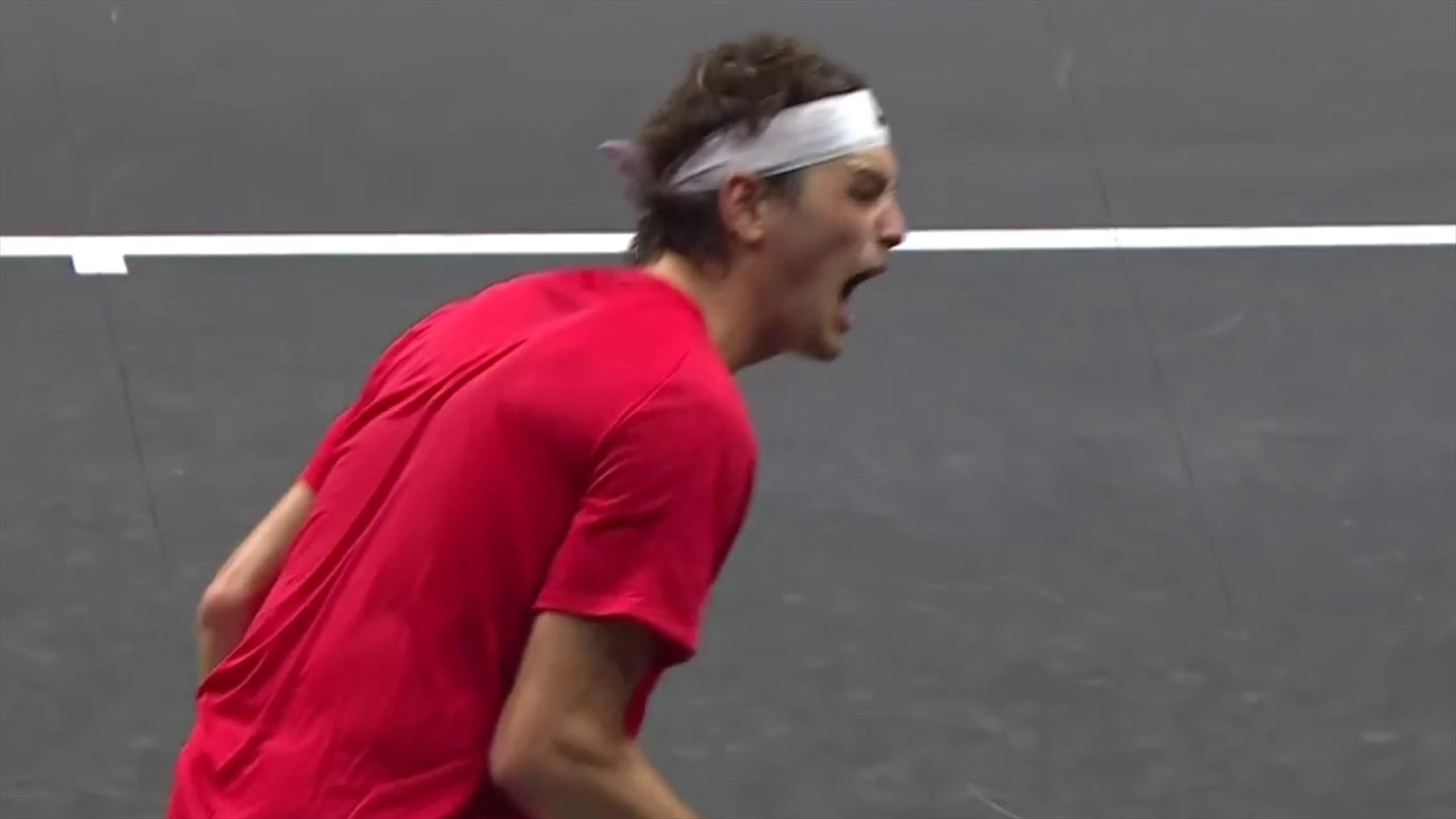 Laver Cup 2023: Taylor Fritz geht nach Matchball gegen Andrey Rublev ...