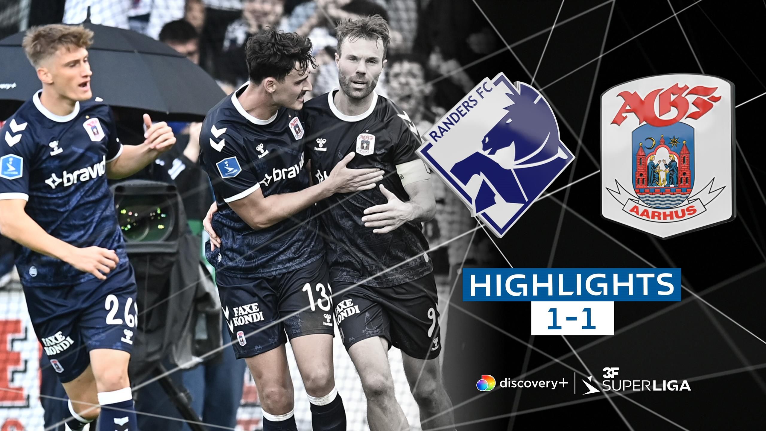 Highlights: Patrick Mortensen sikrede AGF det ene point i Randers efter ...