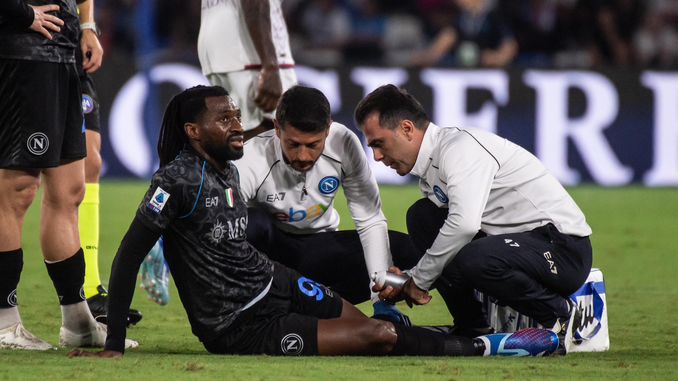 Serie A - Napoli, infortunio per Frank Anguissa: lesione muscolare, a ...