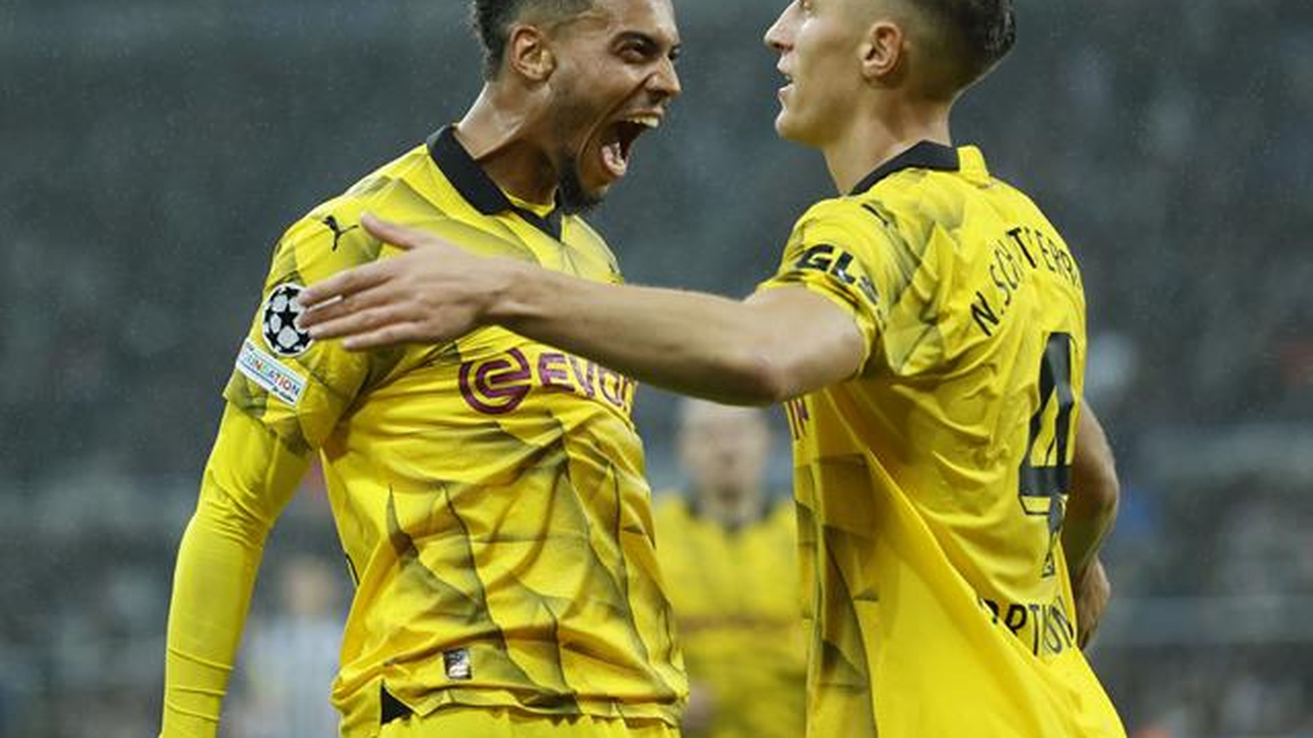 Il Borussia Dortmund fa il colpo a Newcastle, pari tra Celtic e ...
